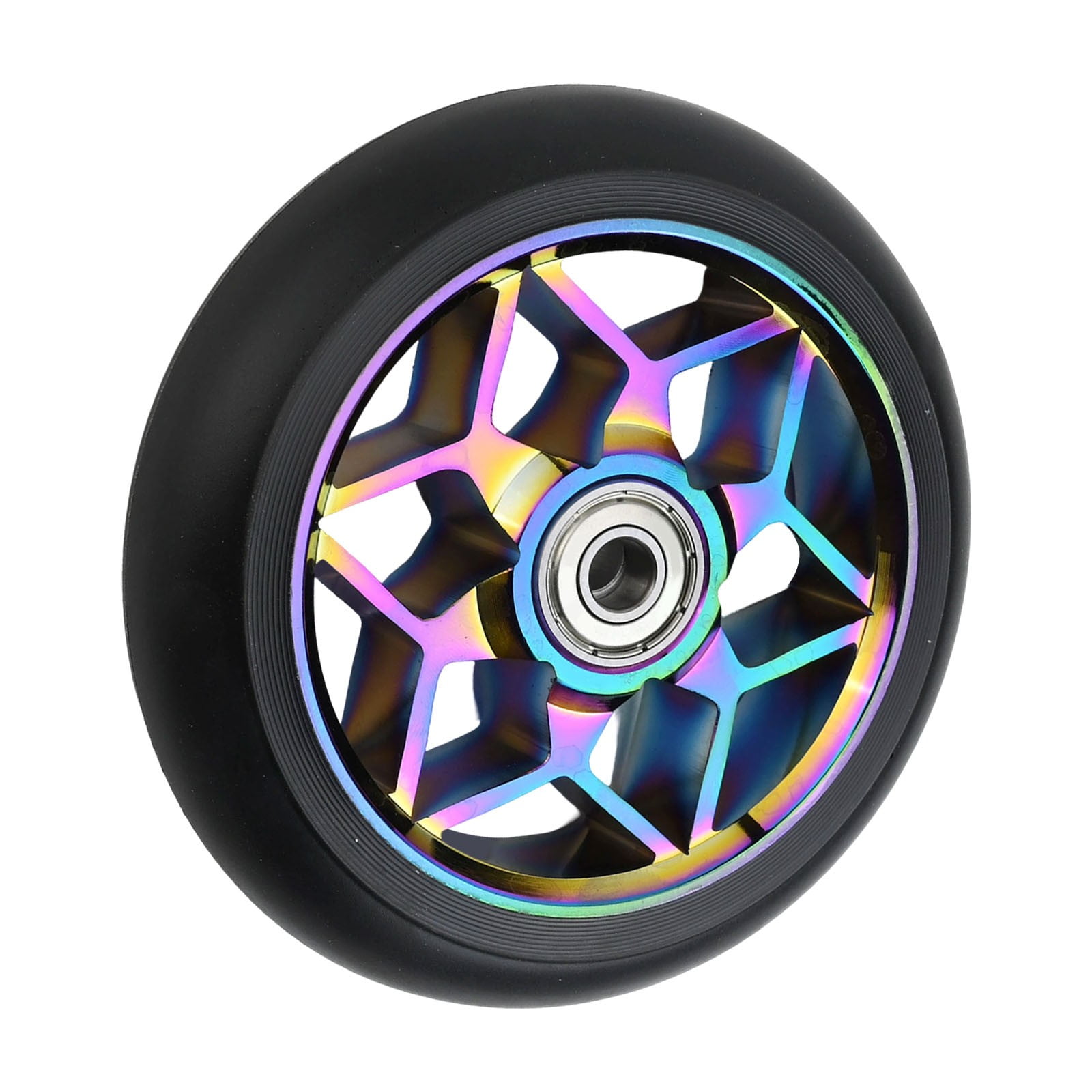 Stunt Scooter Wheels 110Mm Aluminum Alloy High Elasticity Wheel Hub ...