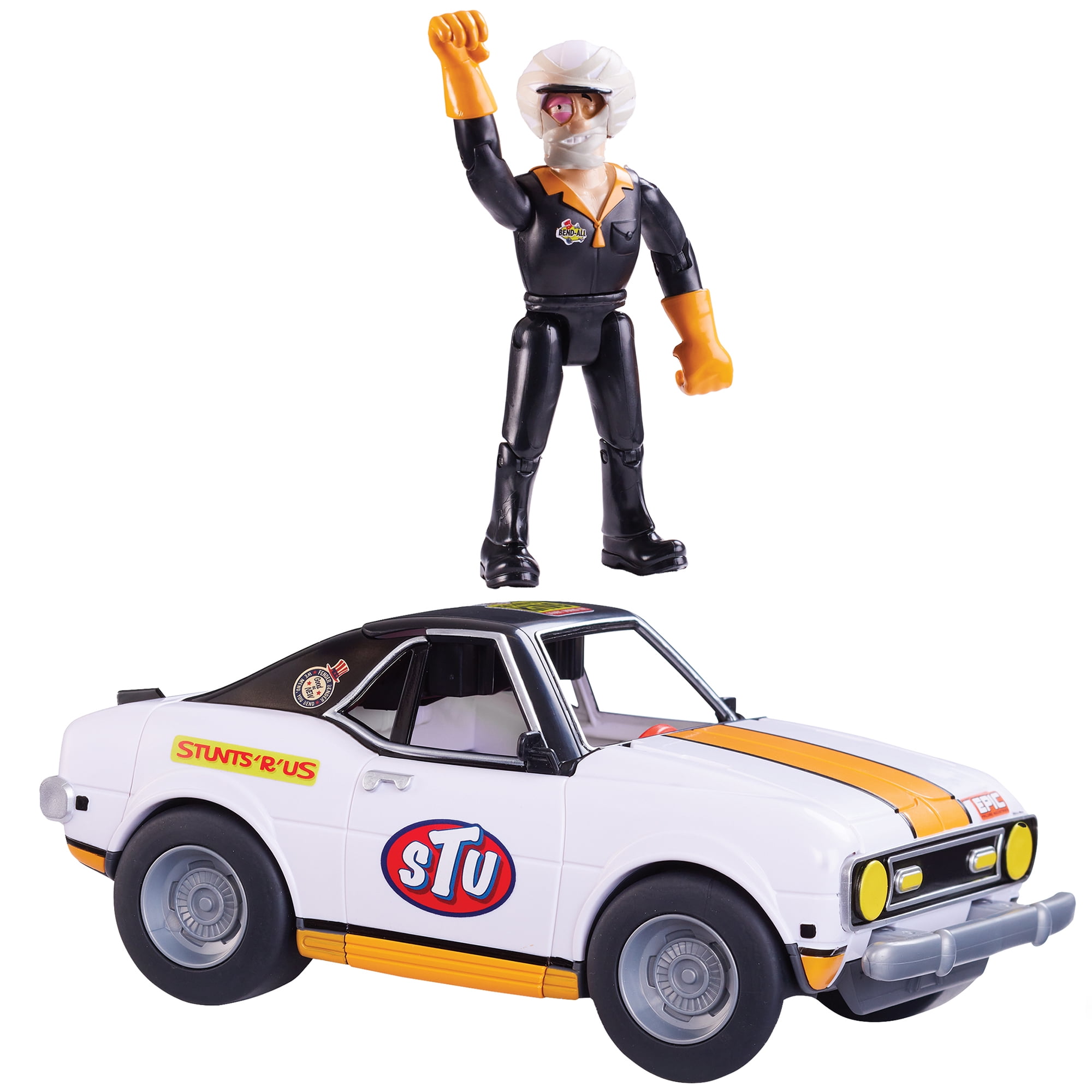 Stuntman Stu - Race Ace Stunt Car Play Vehicle by Playmates Toys ...