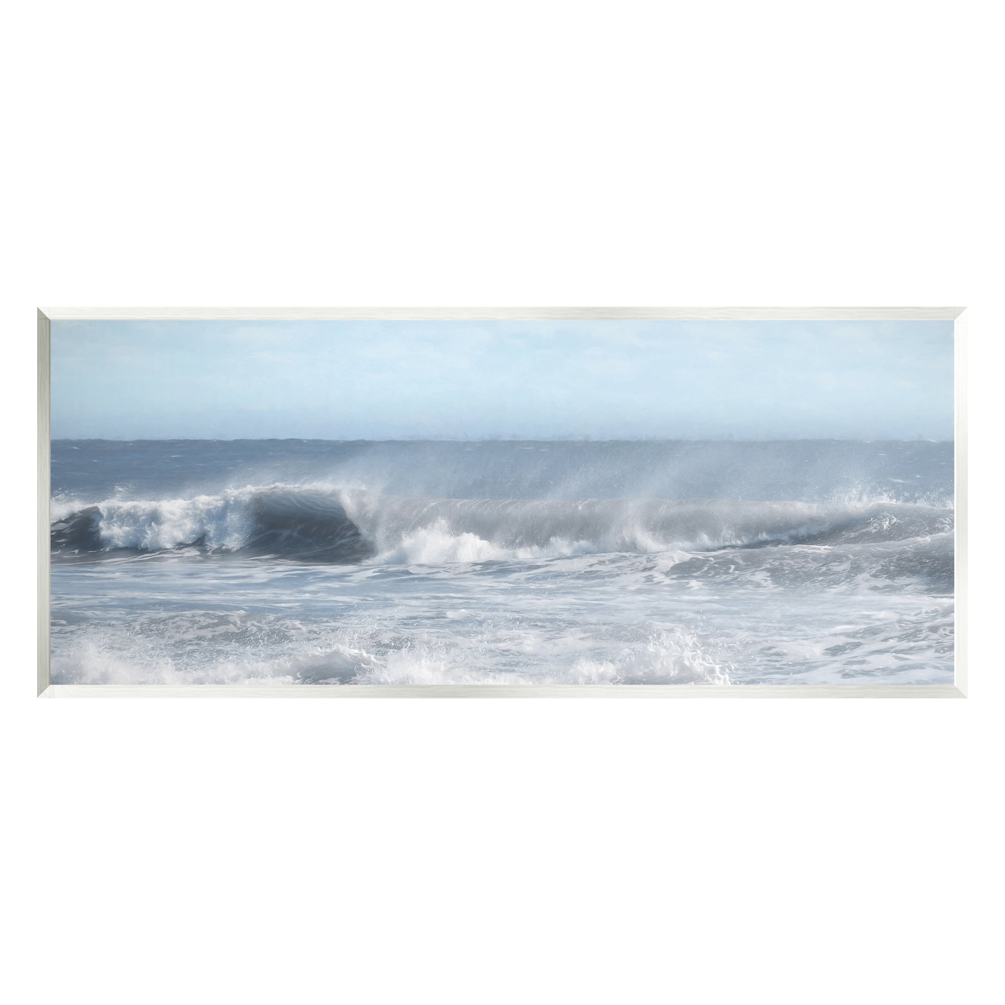 Stupell Beach Foam Splashing Waves Landscape Wall Plaque - Walmart.com