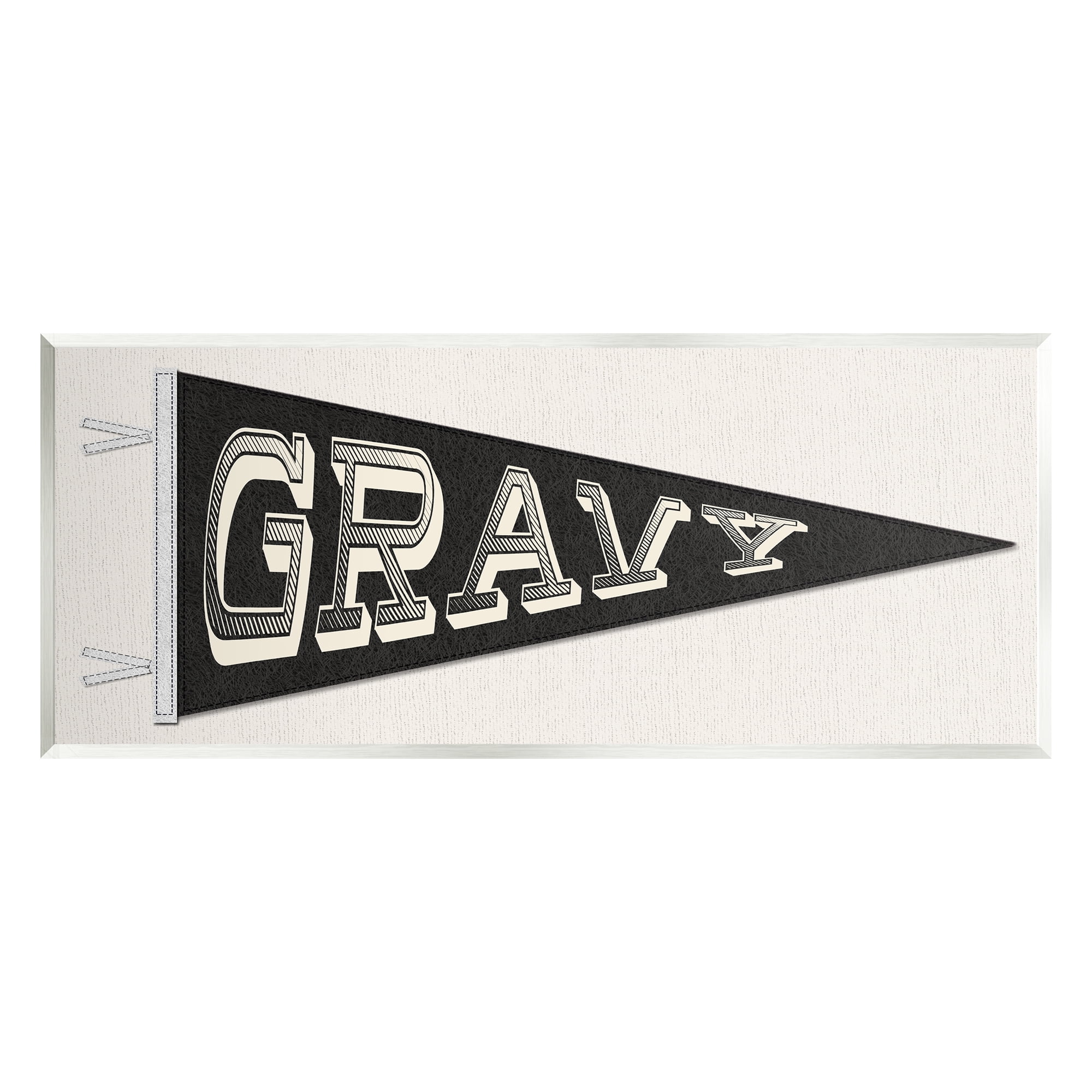 Stupell Industries Kitchen Gravy Banner Pennant Plaque Artwork Print ...