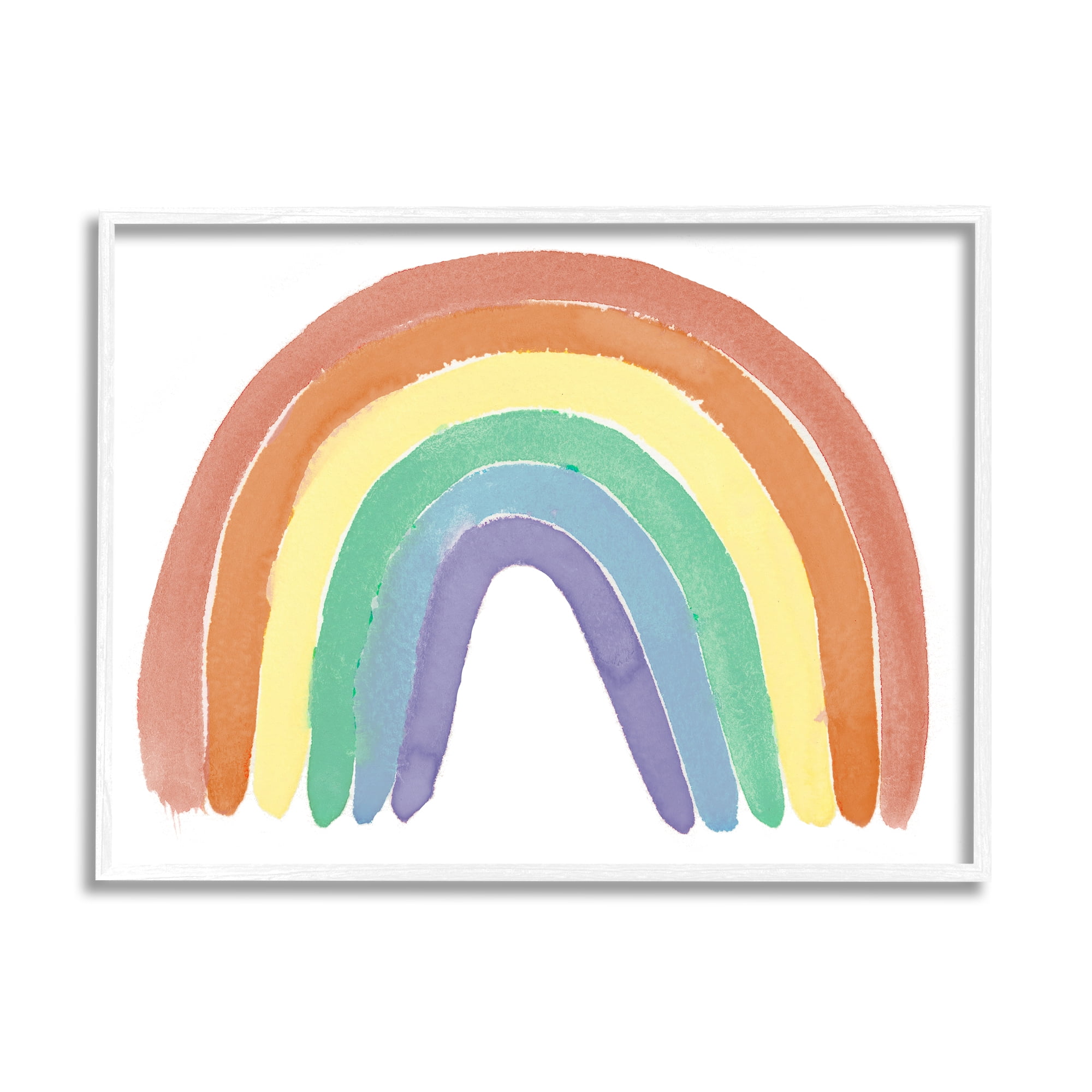 Stupell Indtries Traditional Rainbow Arches Round Organic Curves,20 x ...