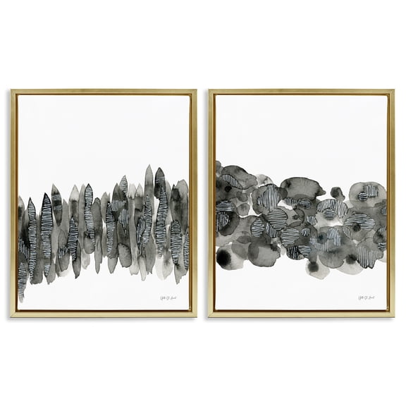 Charcoal Abstract Art