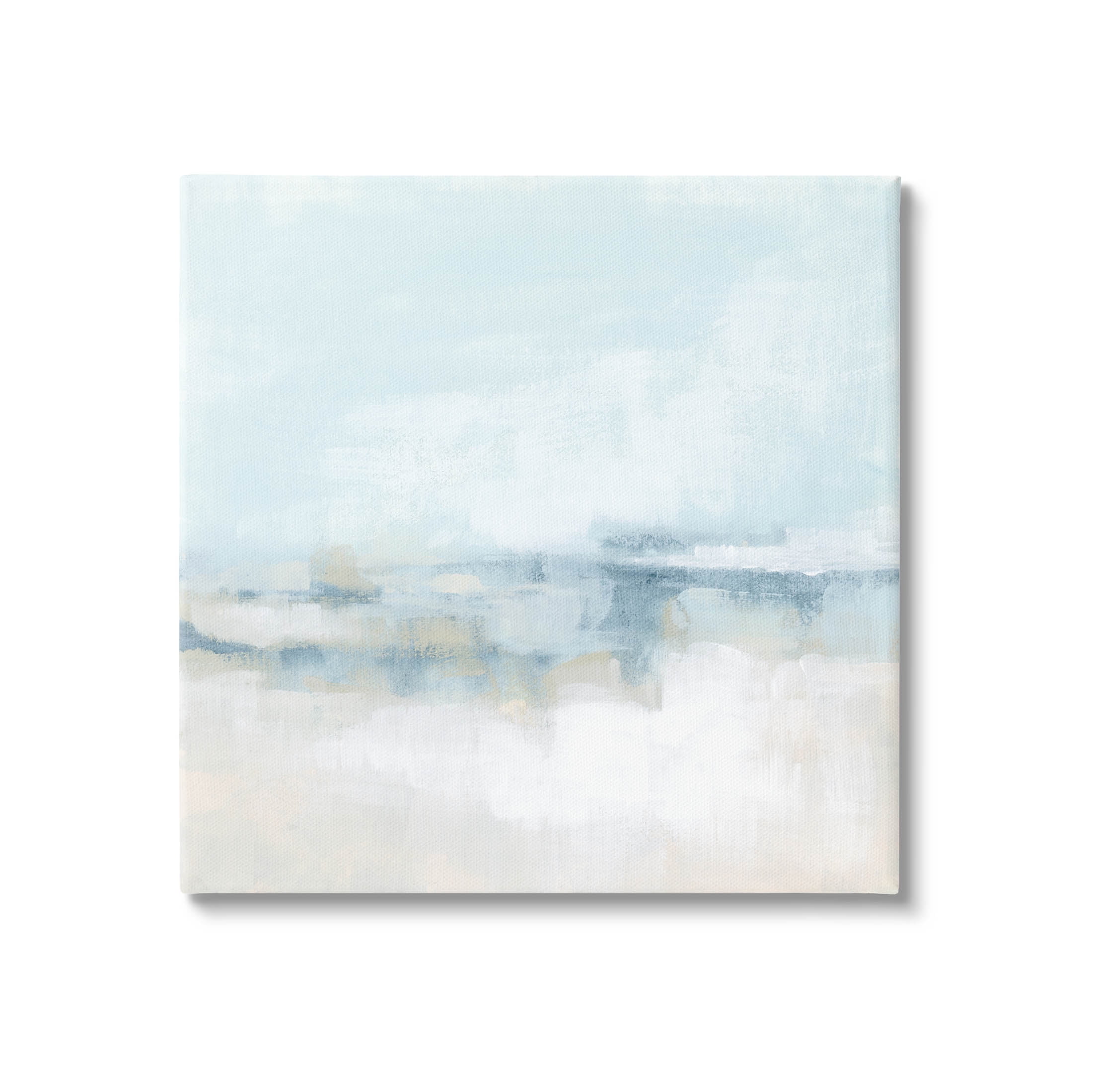 Stupell Industries Abstract Cloudy Landscape Blue Fog Painting Gallery ...