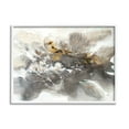 Stupell Industries Abstract Collage Botanical Detail Painting White ...