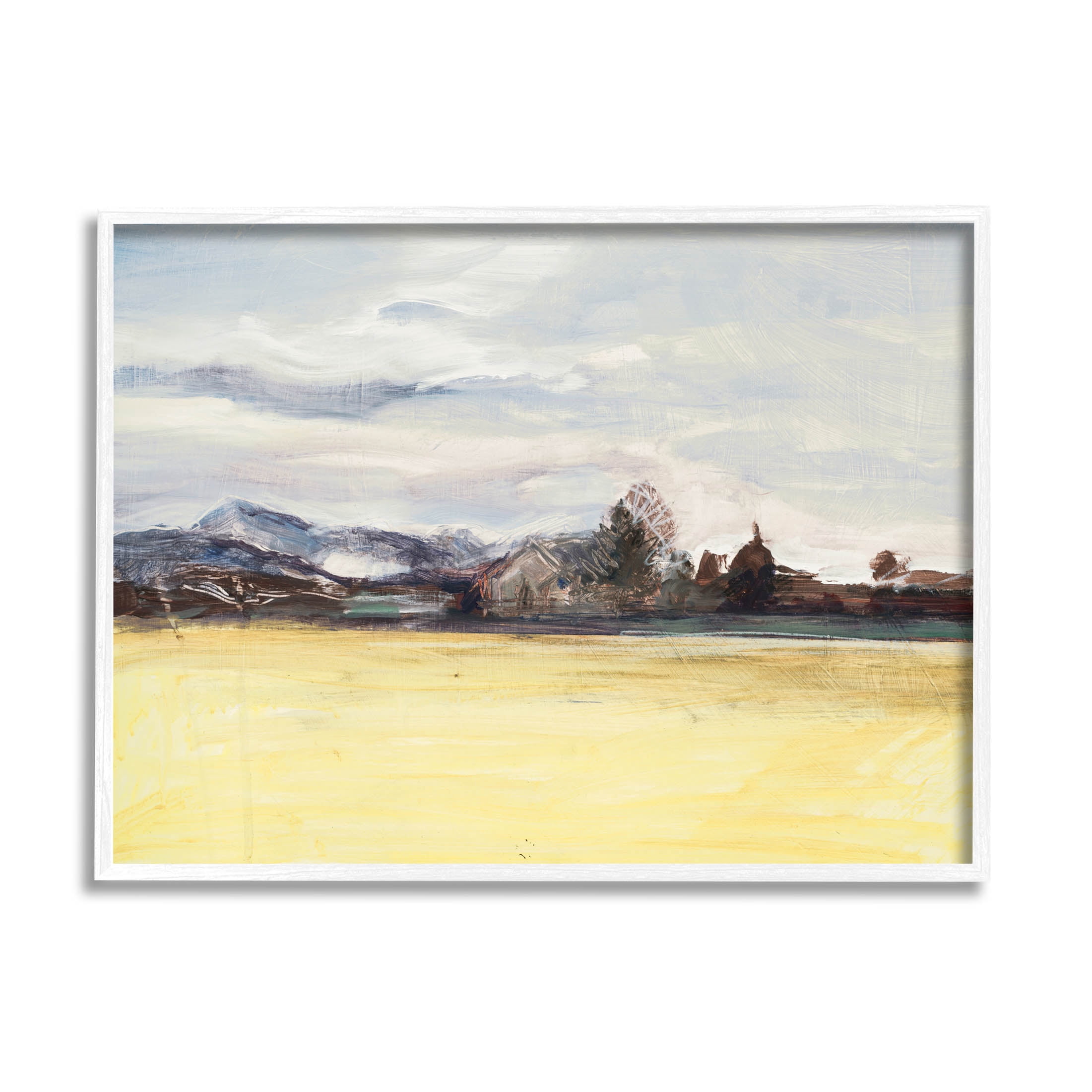 Stupell Industries Abstract Distant House Scenery Painting - Walmart.com