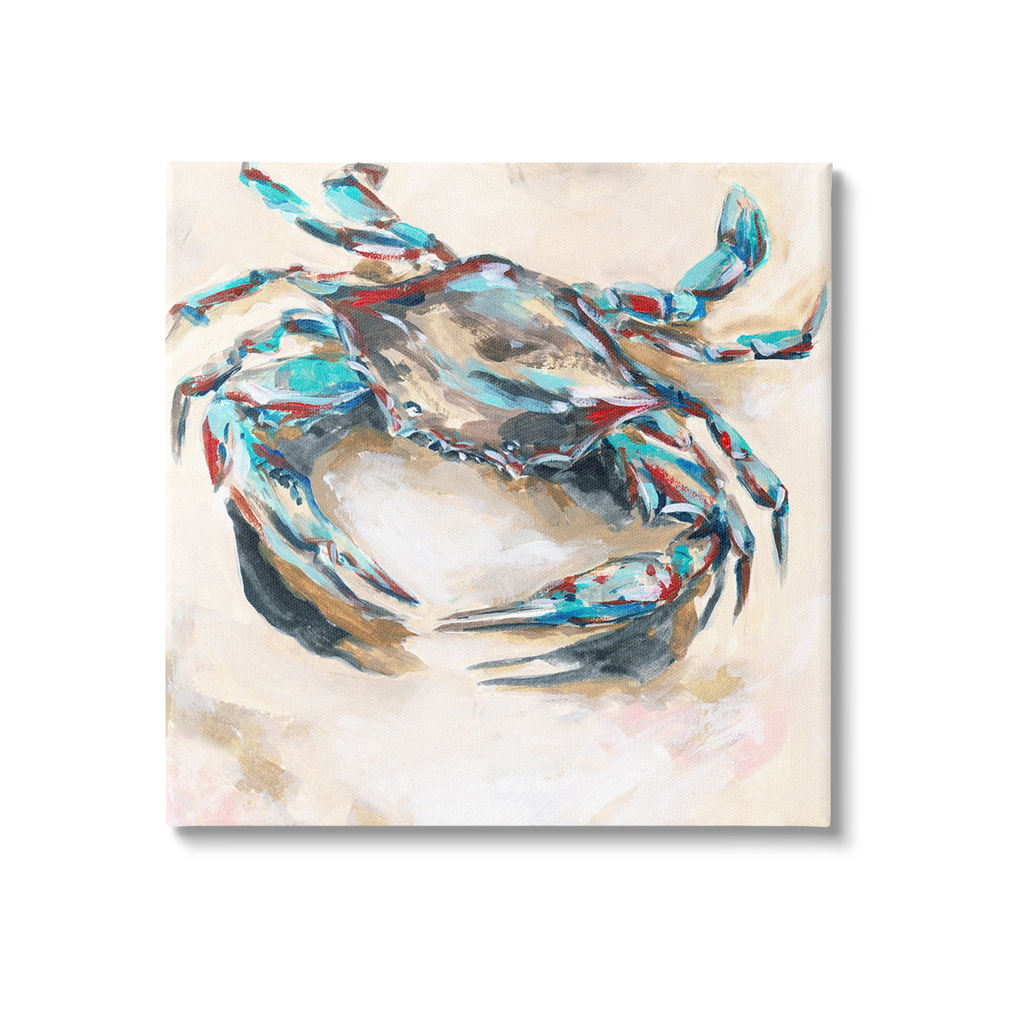 Stupell Industries Abstract Nautical Crab Animals & Insects Painting ...