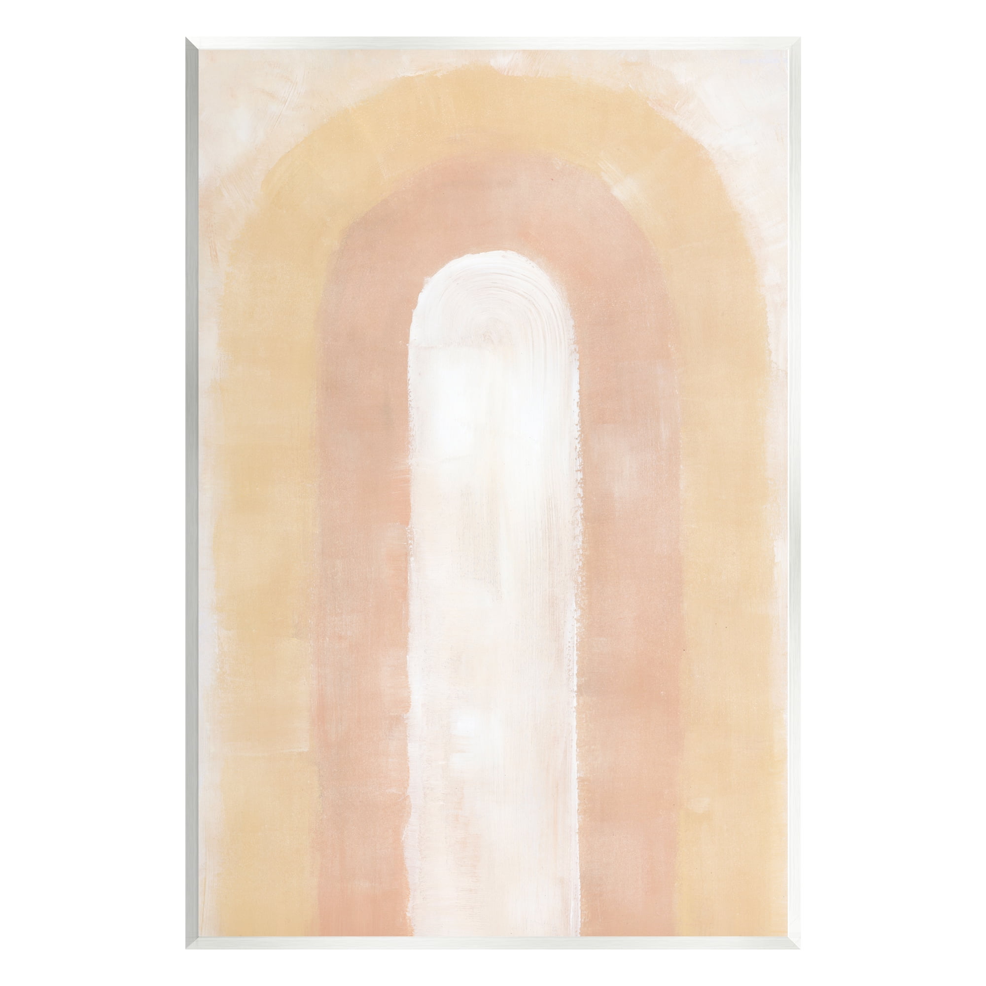 Stupell Industries Abstract Rainbow Arch Painting Unframed Wall Art ...