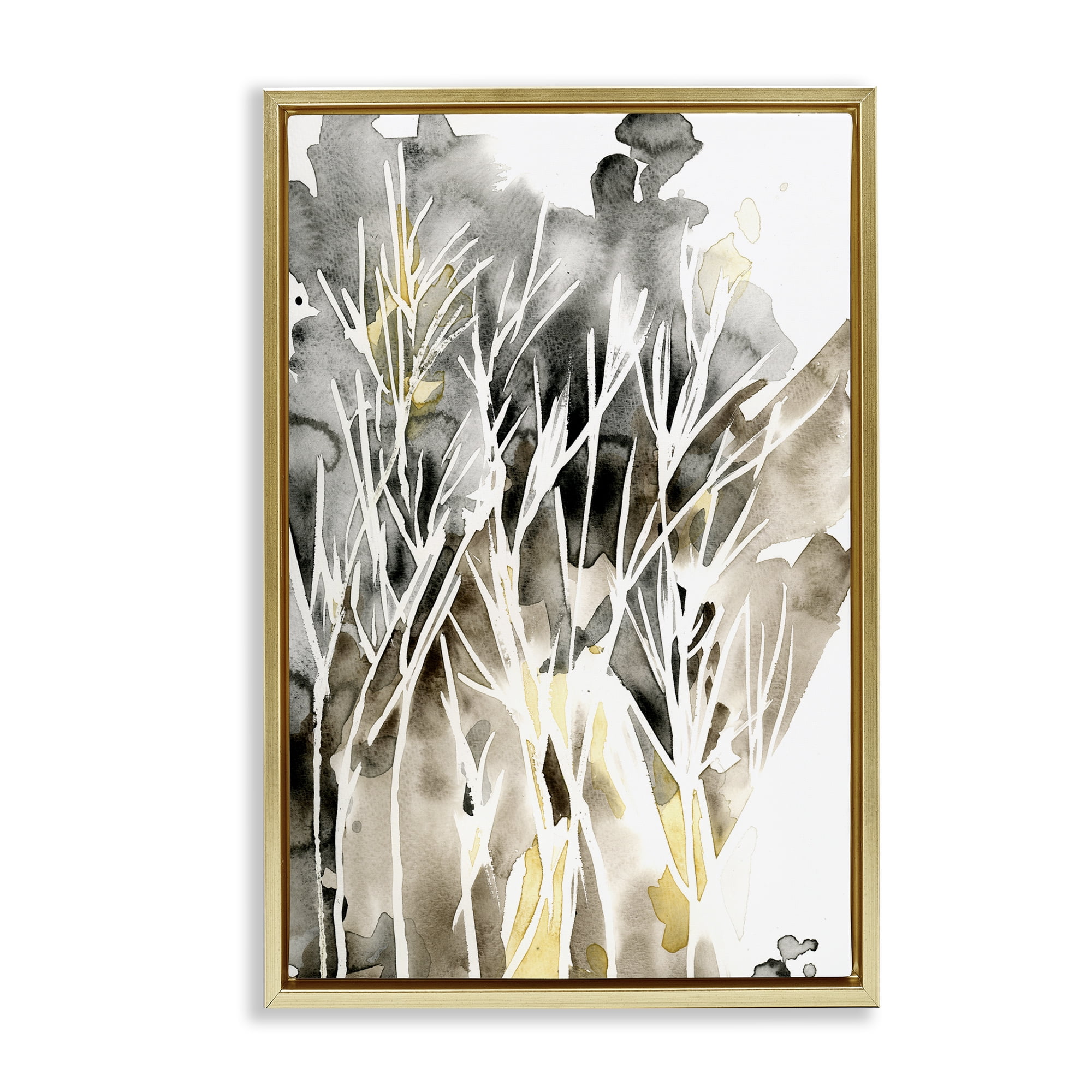 Stupell Industries Abstract Sprigs Watercolor Plants & Flowers Painting ...