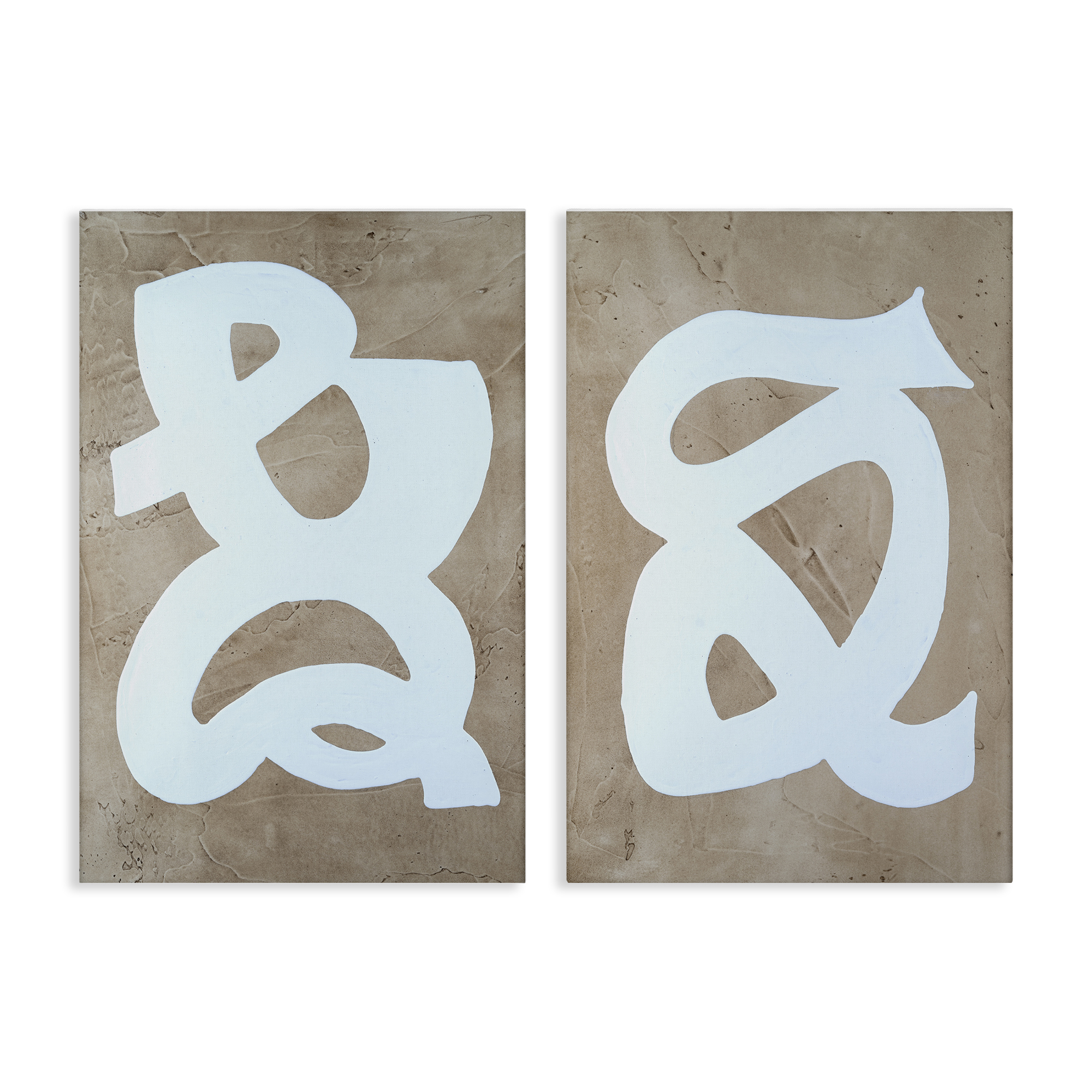 Stupell Industries Abstract Squiggle Line Abstract Painting Wrapped ...