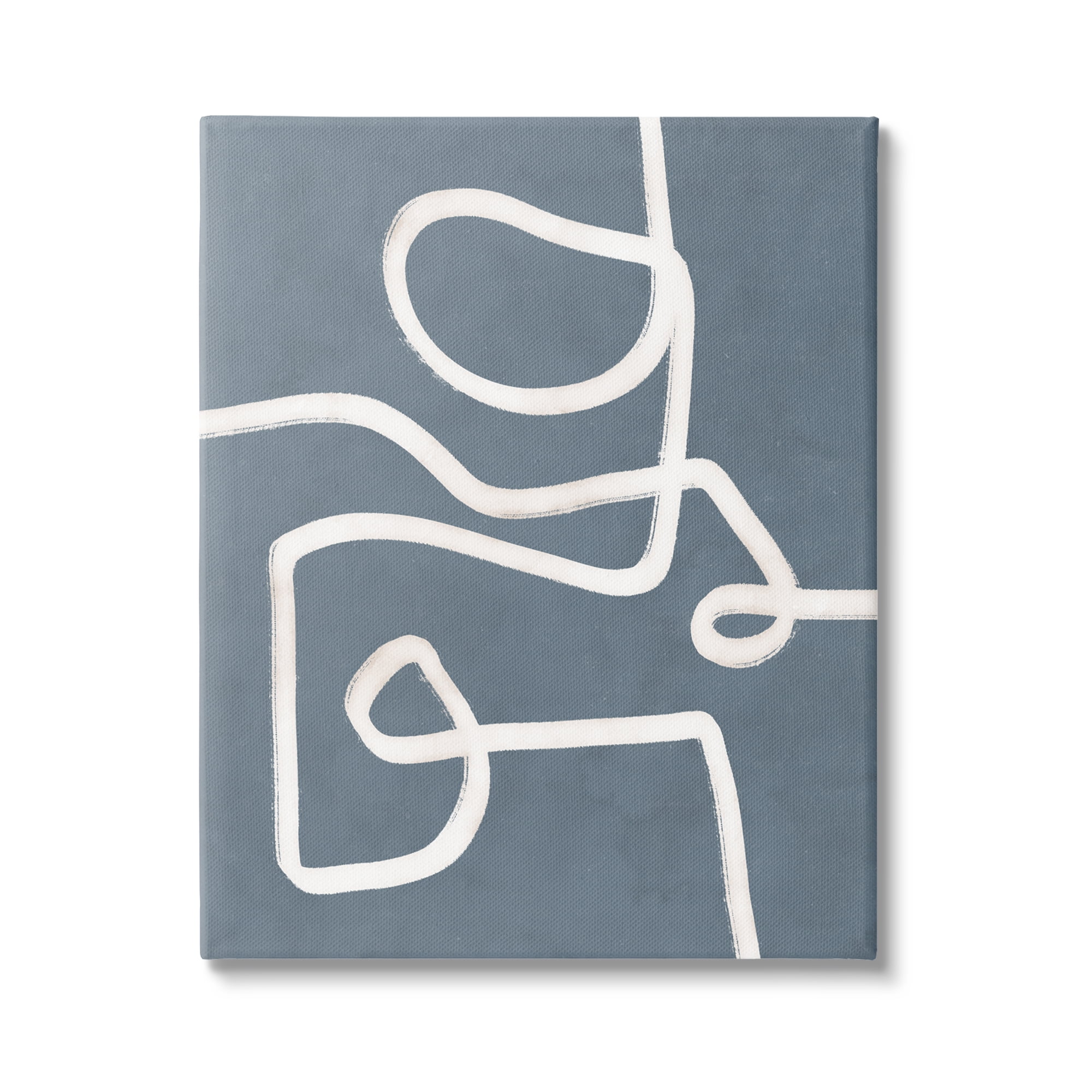 Stupell Industries Abstract Squiggle Shape Contemporary Paint Stroke ...