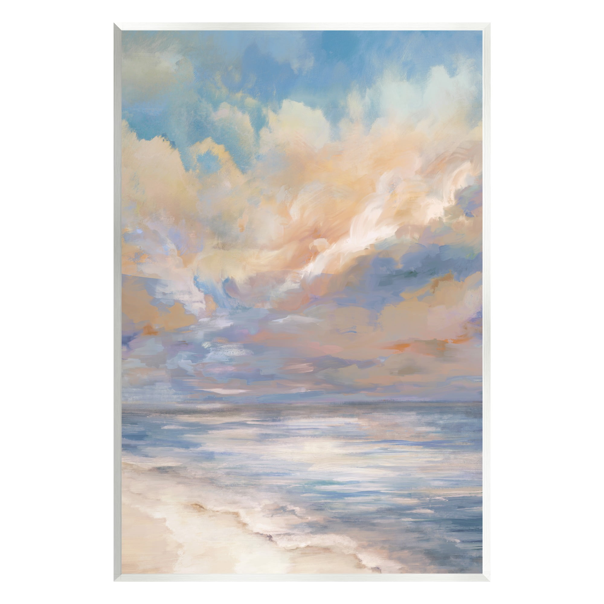 Stupell Industries Abstract Sunset Shoreline Landscape Wall Art 10x15 ...