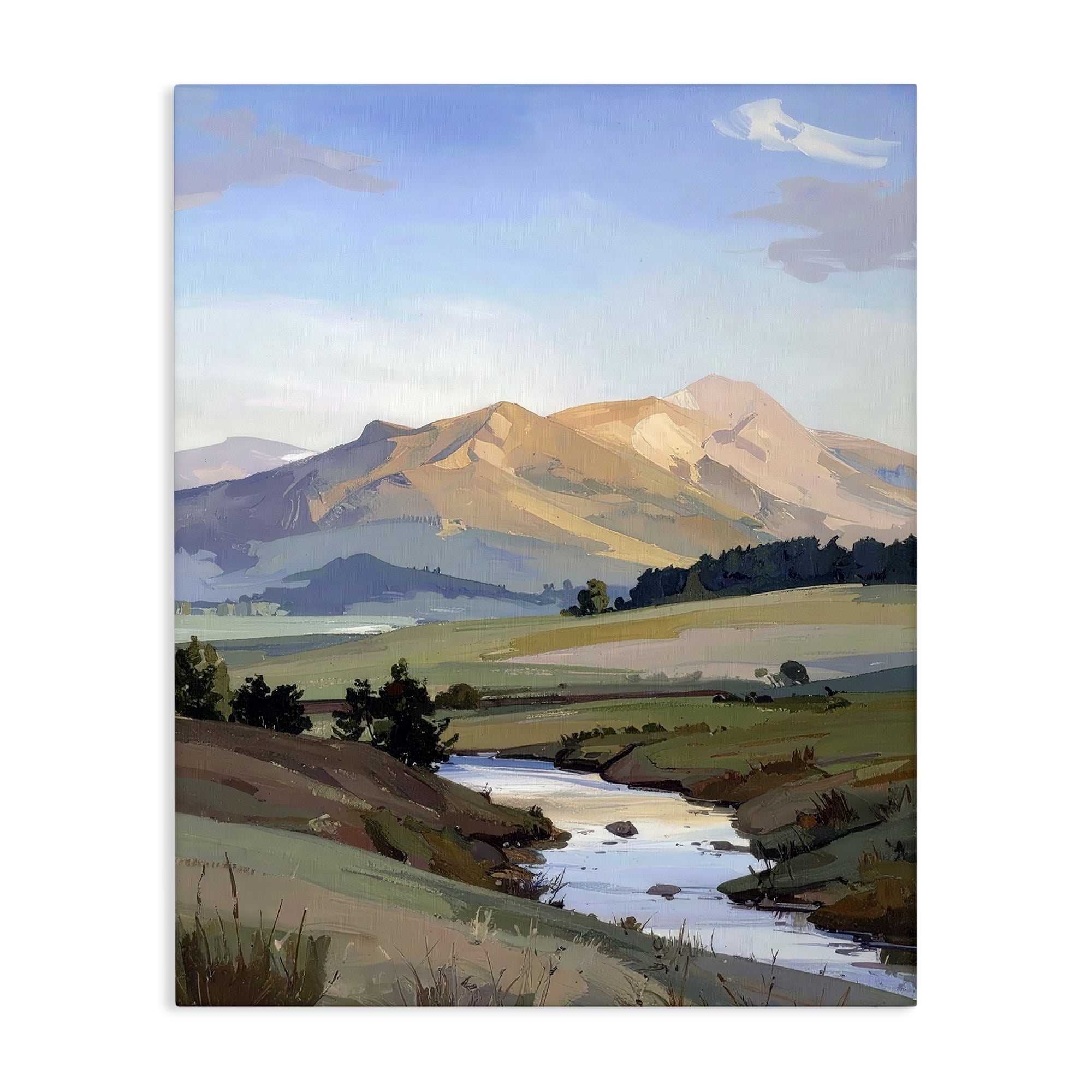 Stupell Industries Across The Valley River Canvas Wall Art, design by ...