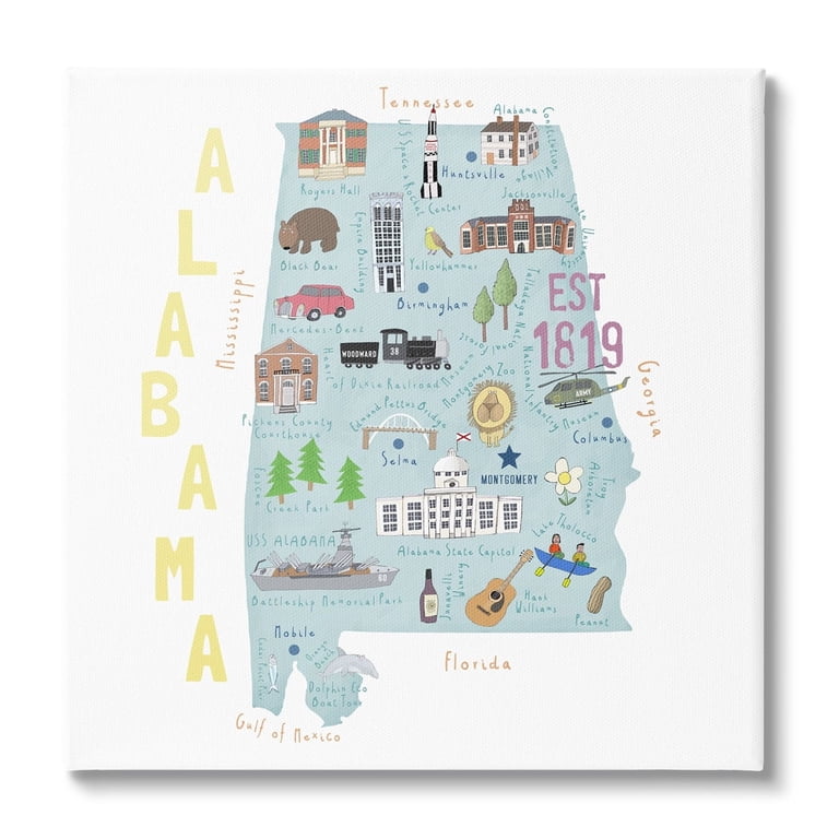 Alabama Art Map