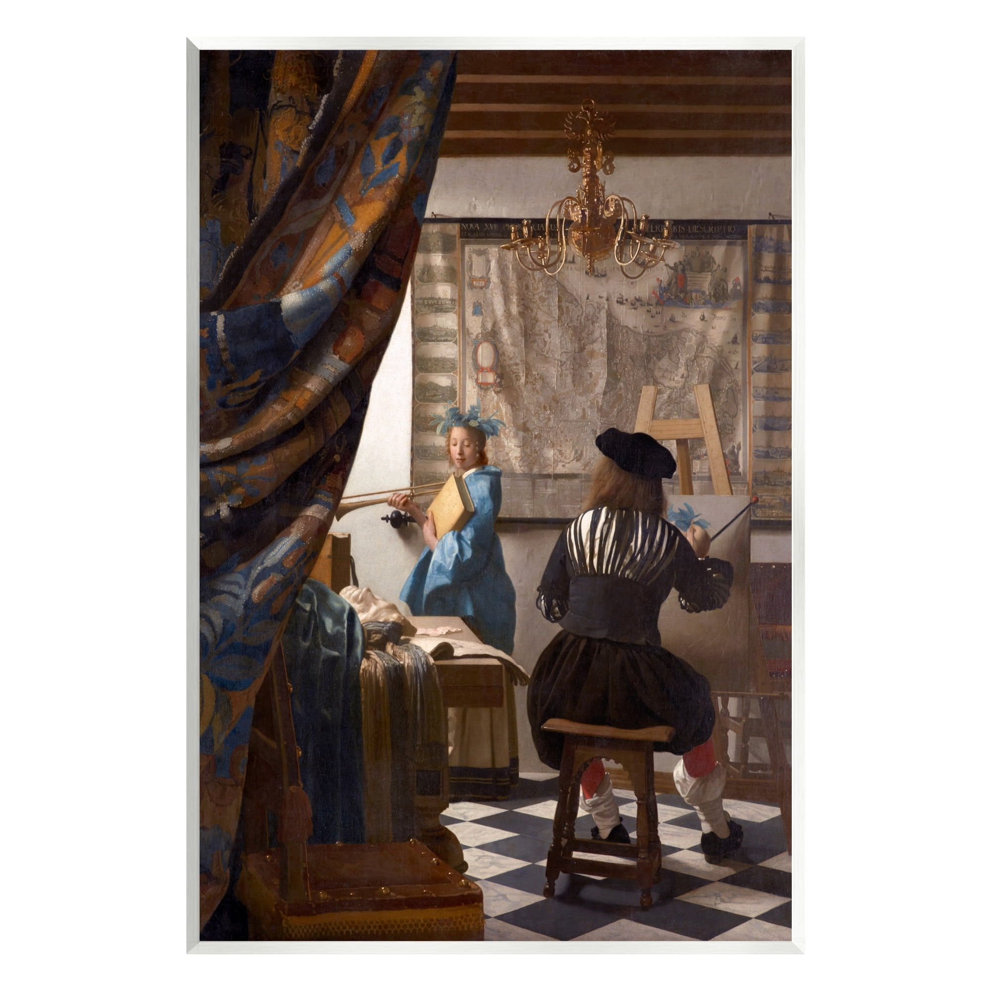 Stupell Industries Classic Timeless Wall Art Allegory of Painting by ...
