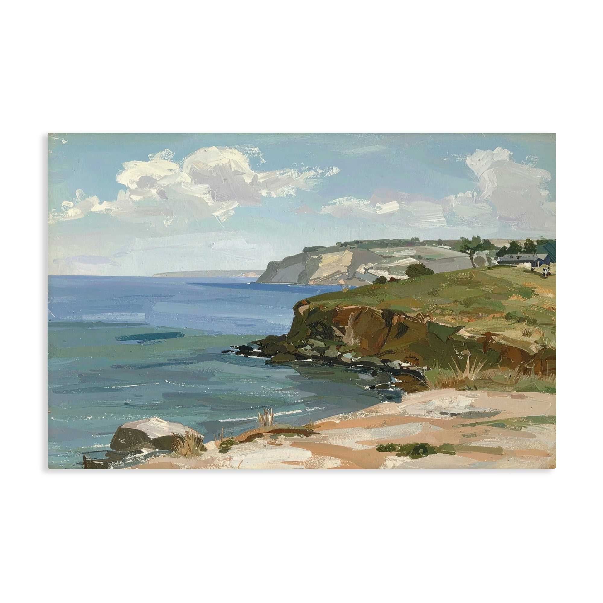 Stupell Industries Along The Shore Scenery Canvas Wall Art, design by ...