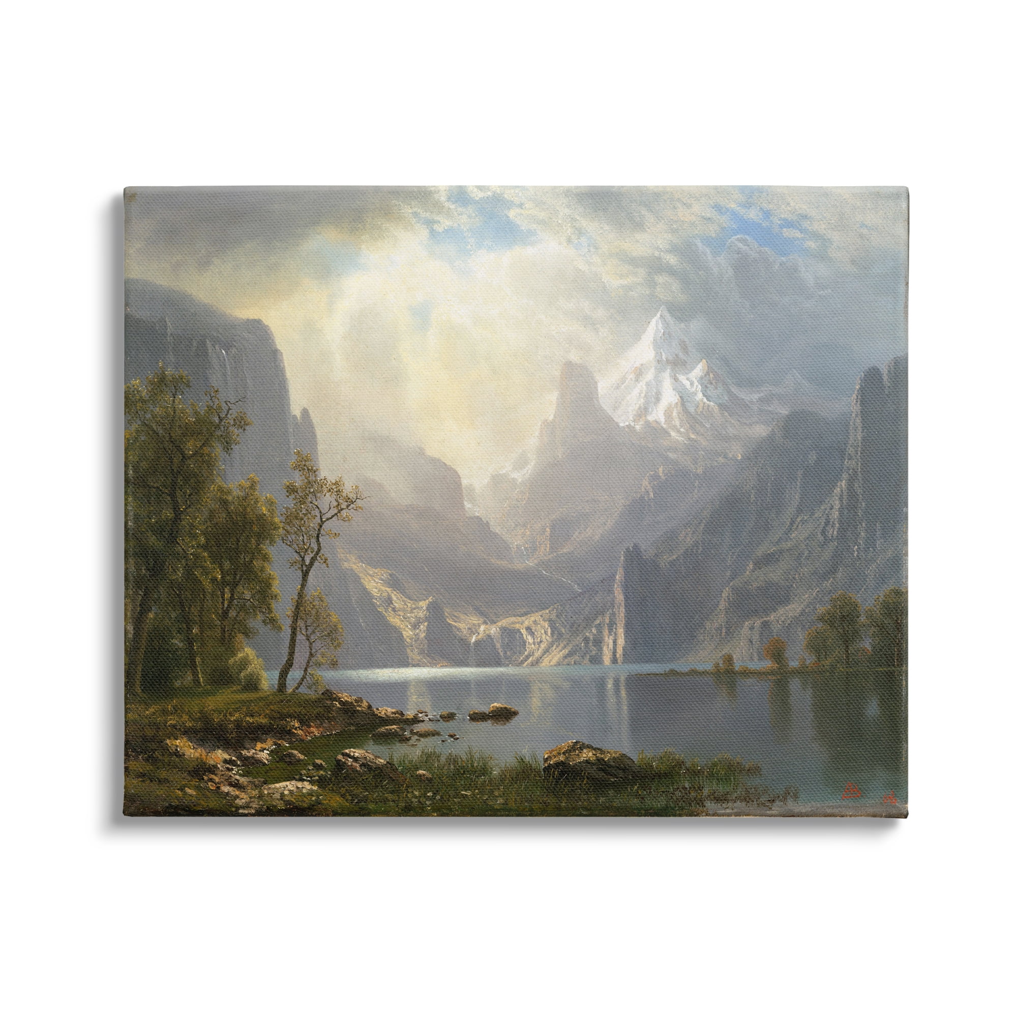Stupell Industries American Landscape Classic Albert Bierstadt Luminous ...