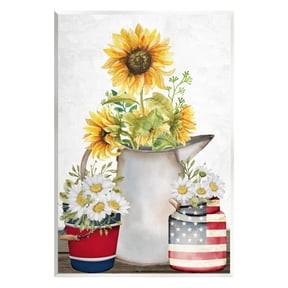 Free Shipping! Stupell Industries Butterfly Floral Bouquet Wall Art by ...