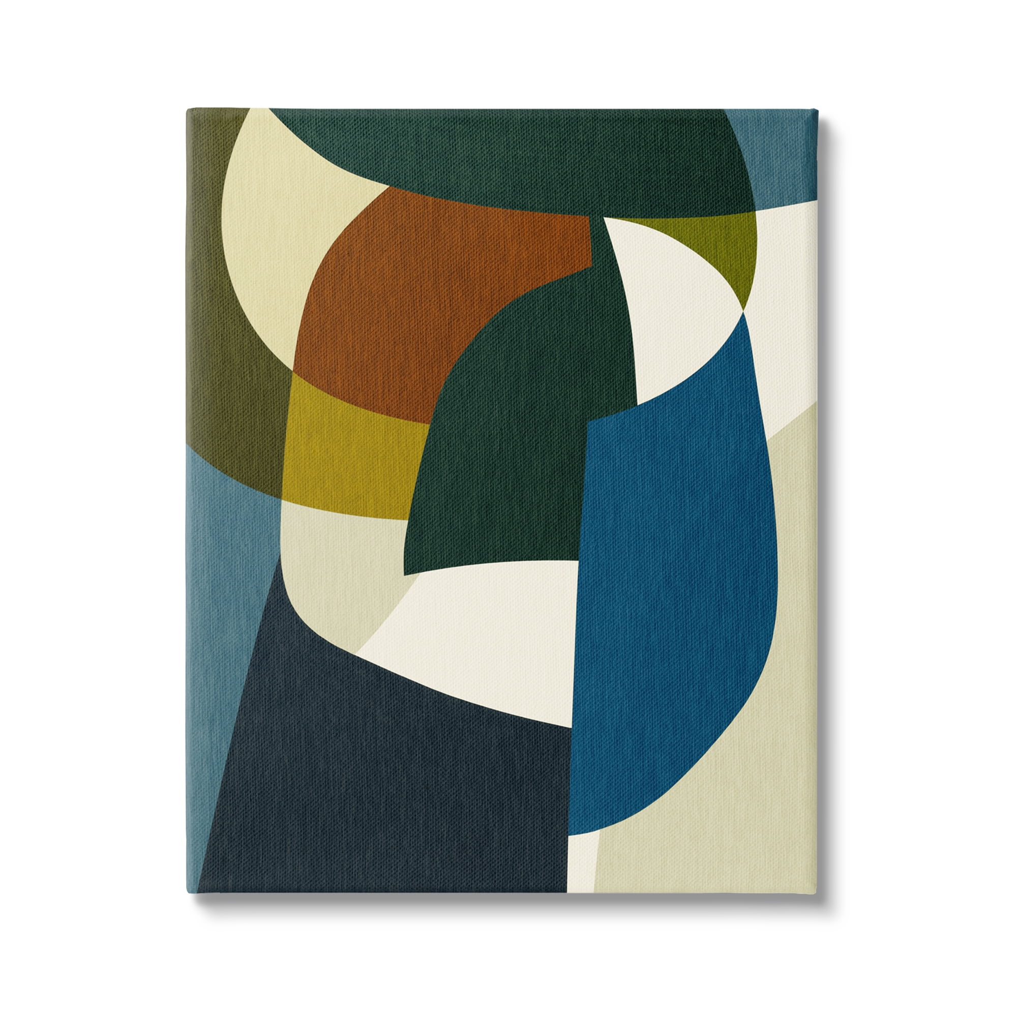 Stupell Asymmetrical Geometric Shapes Abstract Canvas Art - Walmart.com