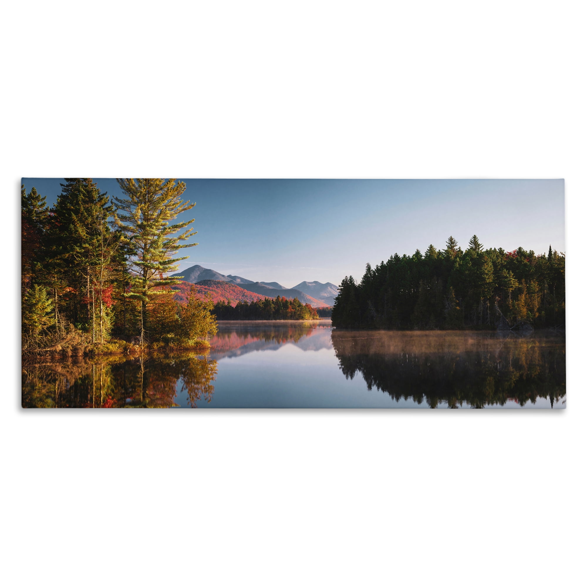 Stupell Industries Autumn Morning Reflection Canvas Wall Art, design by ...