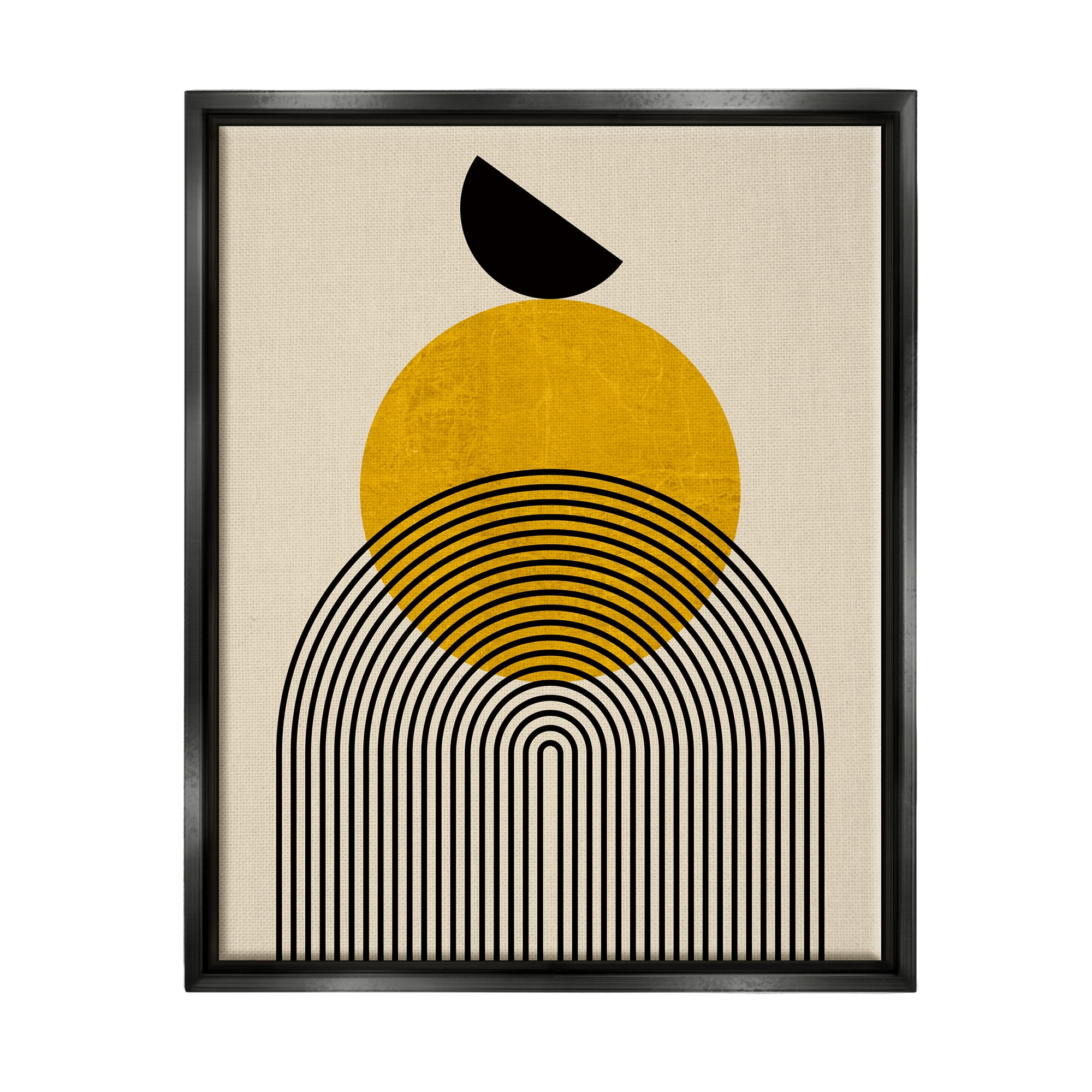 Stupell Industries Balancing Neutral Arch Shapes Abstract Painting ...