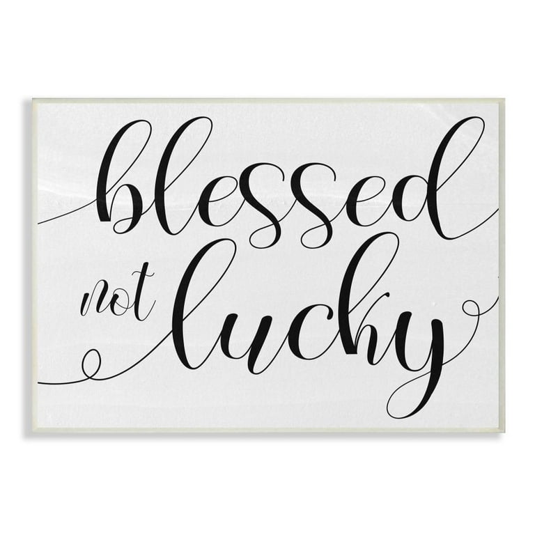 Blessed In Cursive