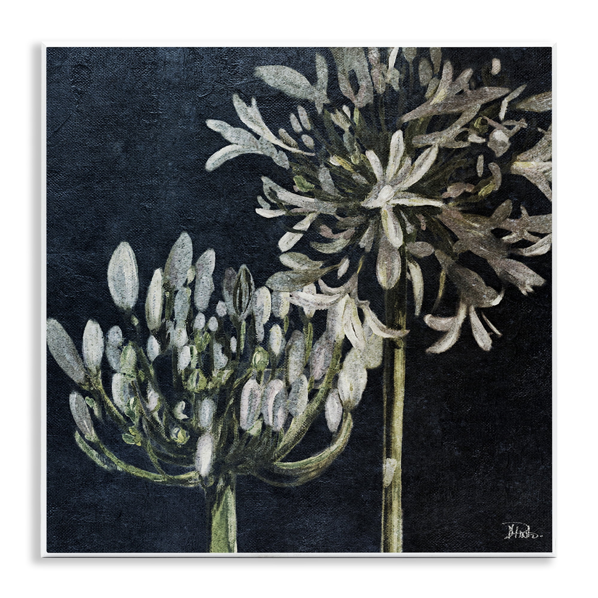 Stupell Industries Botanical Floral Painting Wall Art Print - Walmart.com