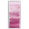 Stupell Industries Blush Blend Gradient Gray Framed Giclee Art, design ...