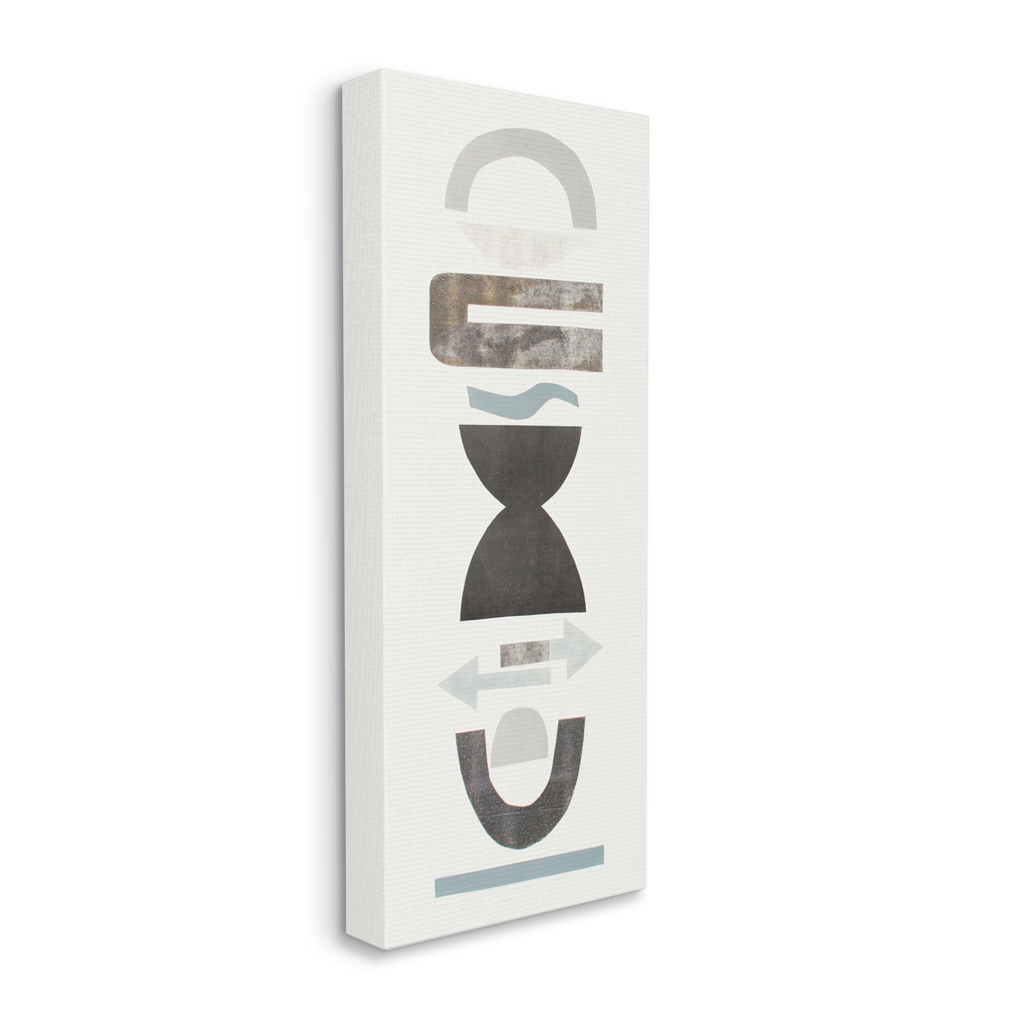 Stupell Industries Bohemian Totem Shapes Stacked Arrows Arches Abstract ...