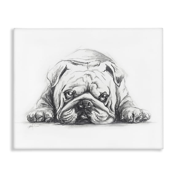 Stupell Dcor Corgi Puppy Canvas Art Print - 16 x 20 Inches - Walmart.com