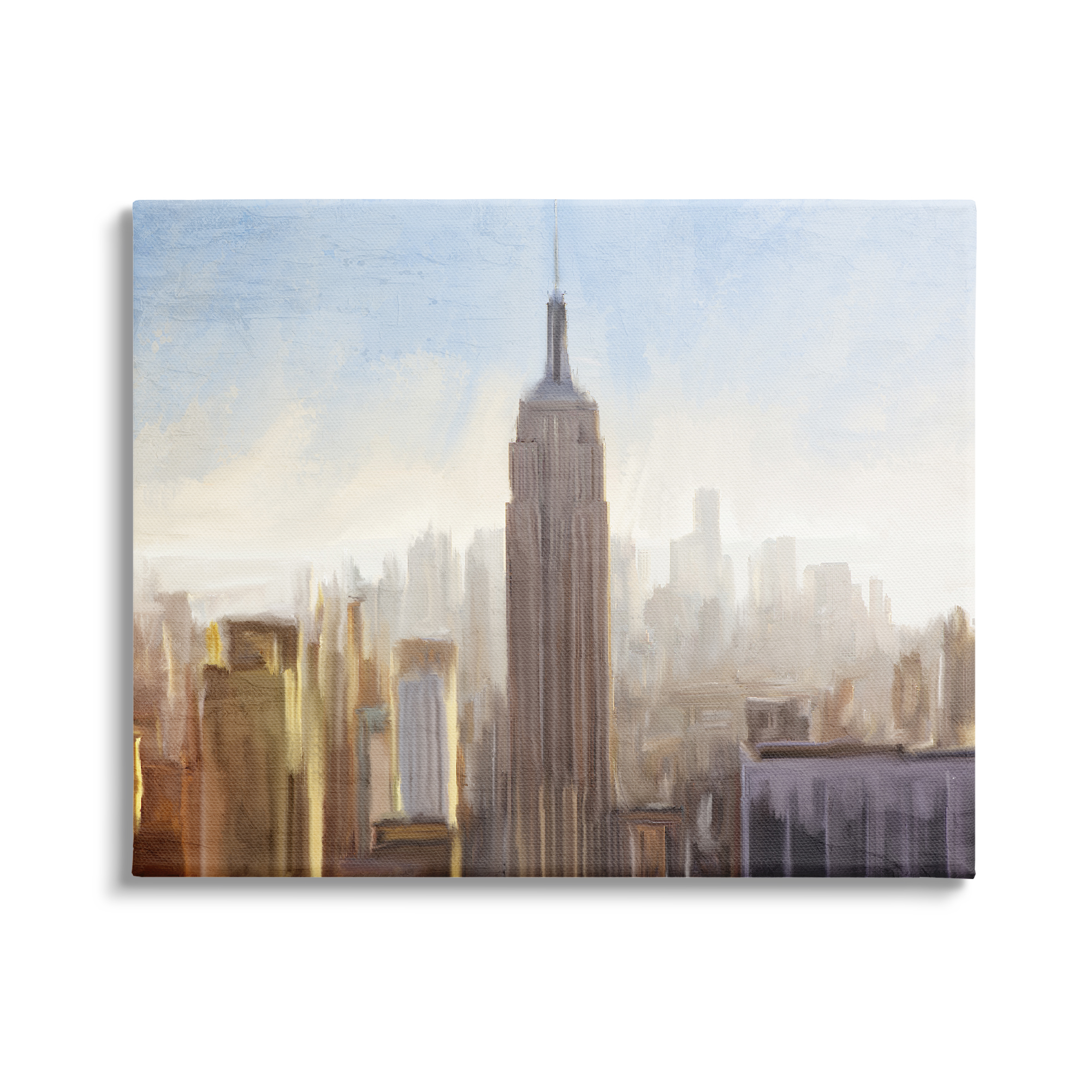 Stupell Industries Cityscape Painting - New York Skyline - Walmart.com