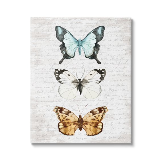 Free Shipping! Stupell Industries Butterfly Insect Collection Wall Art ...