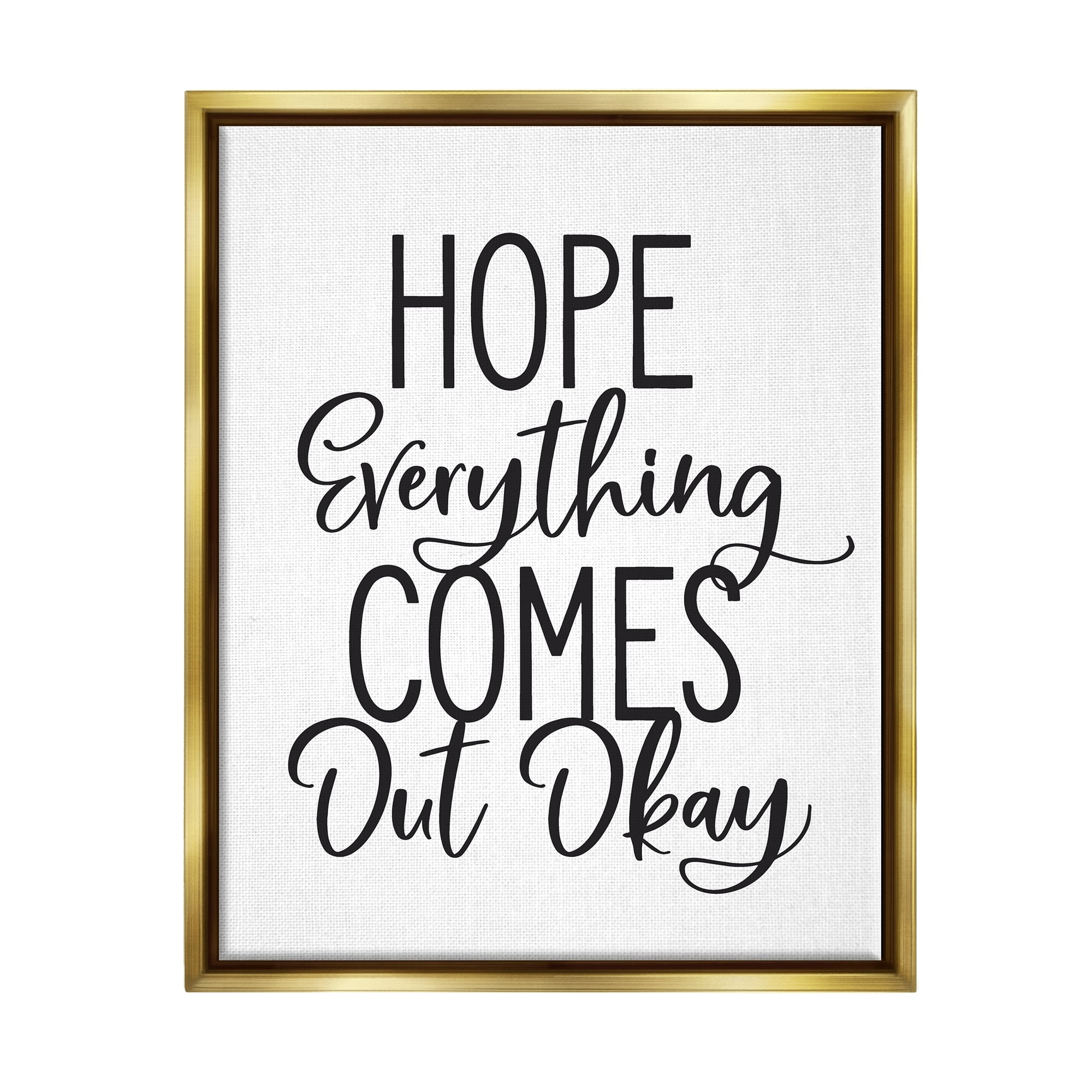 Stupell Industries Casual Bathroom Calligraphy Sign Humor Phrase ...