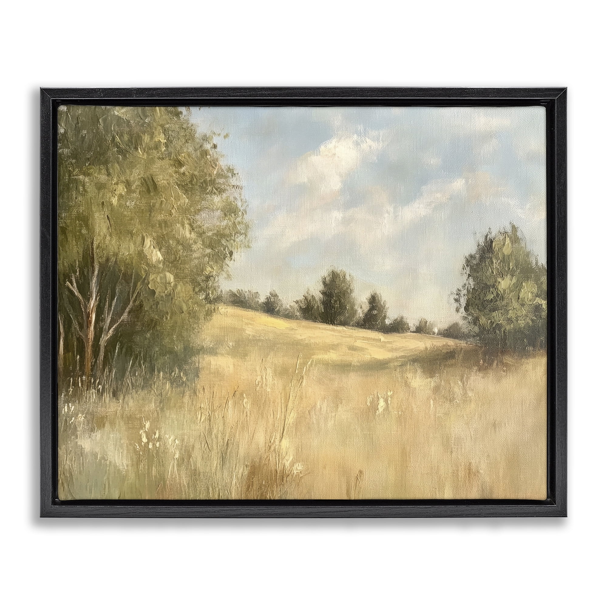 Stupell Industries Classic Country Field Landscape & Nature Painting ...