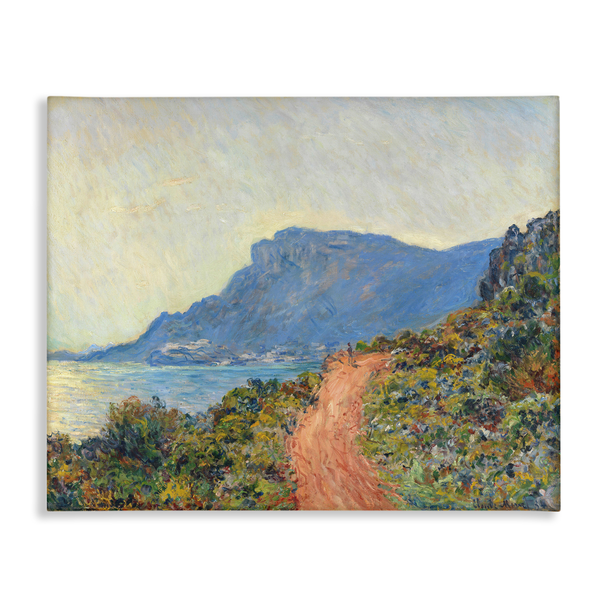 Stupell Industries Classic Monet Mountain Landscape Landscape & Nature ...