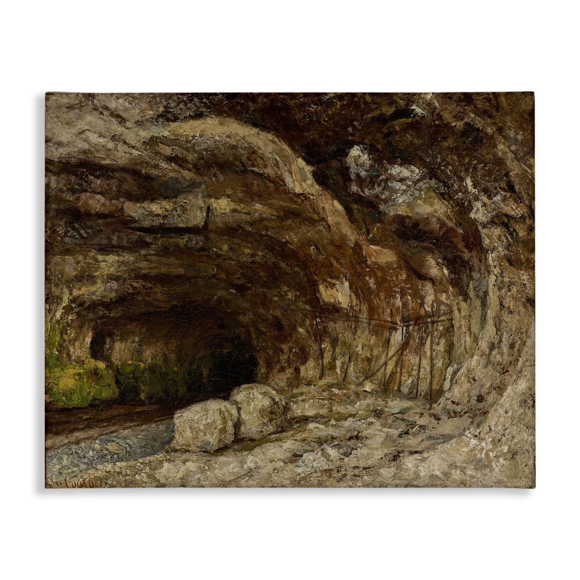 Stupell Industries Classical Grotto of Sarrazine Landscape & Nature ...