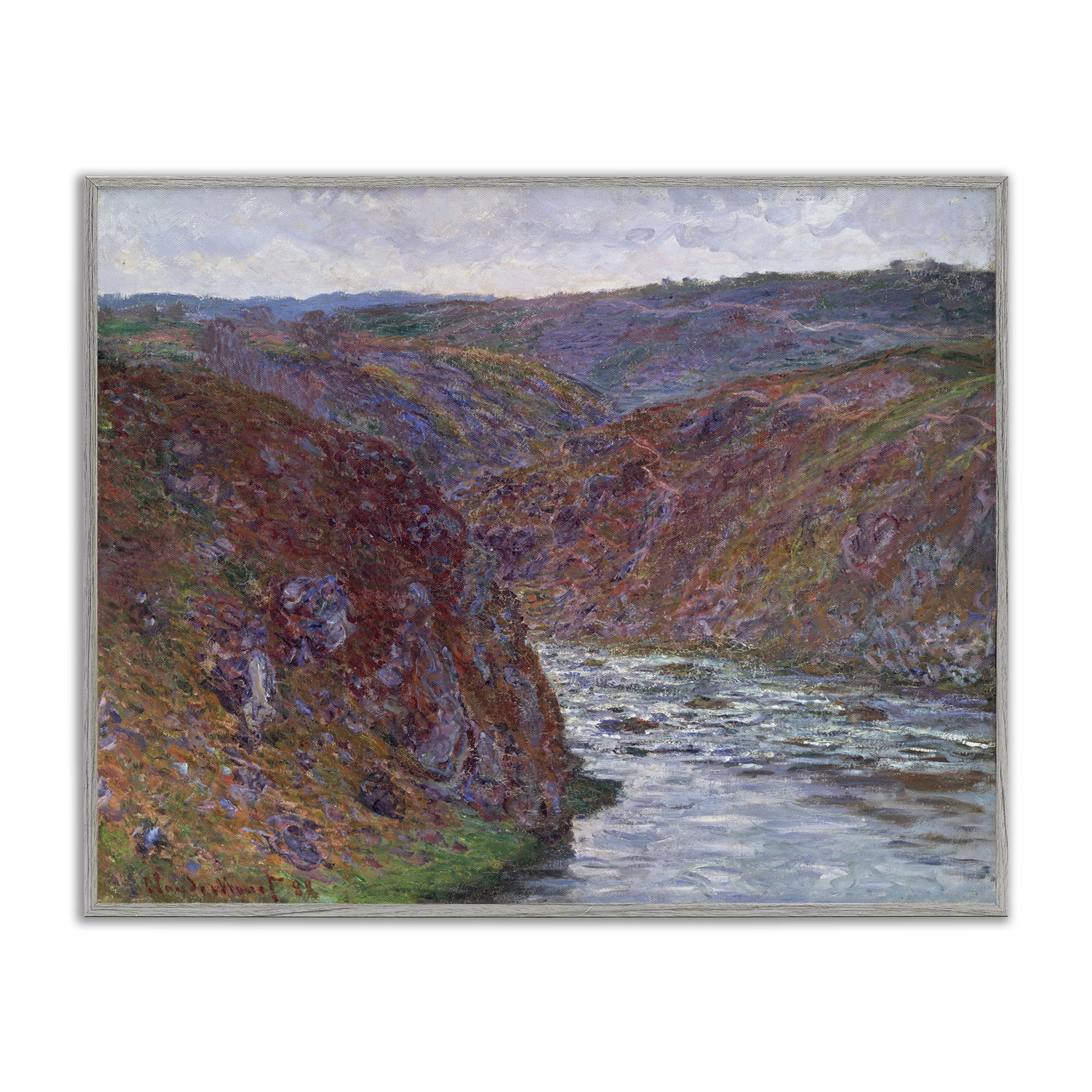 Stupell Industries Classical Valley of Creuse Landscape & Nature ...