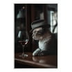 FrameToWall - Fat Cat Capsizing 29x15 Framed Art Print by Watherwax ...