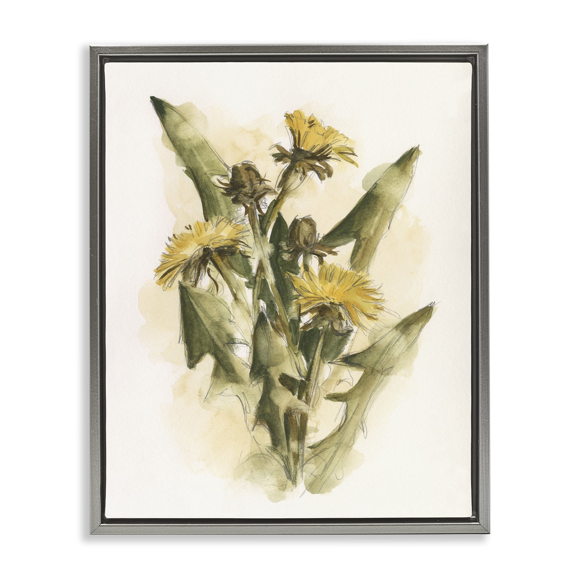 Stupell Industries Cottage Buttercup Flowers Botanical & Floral ...
