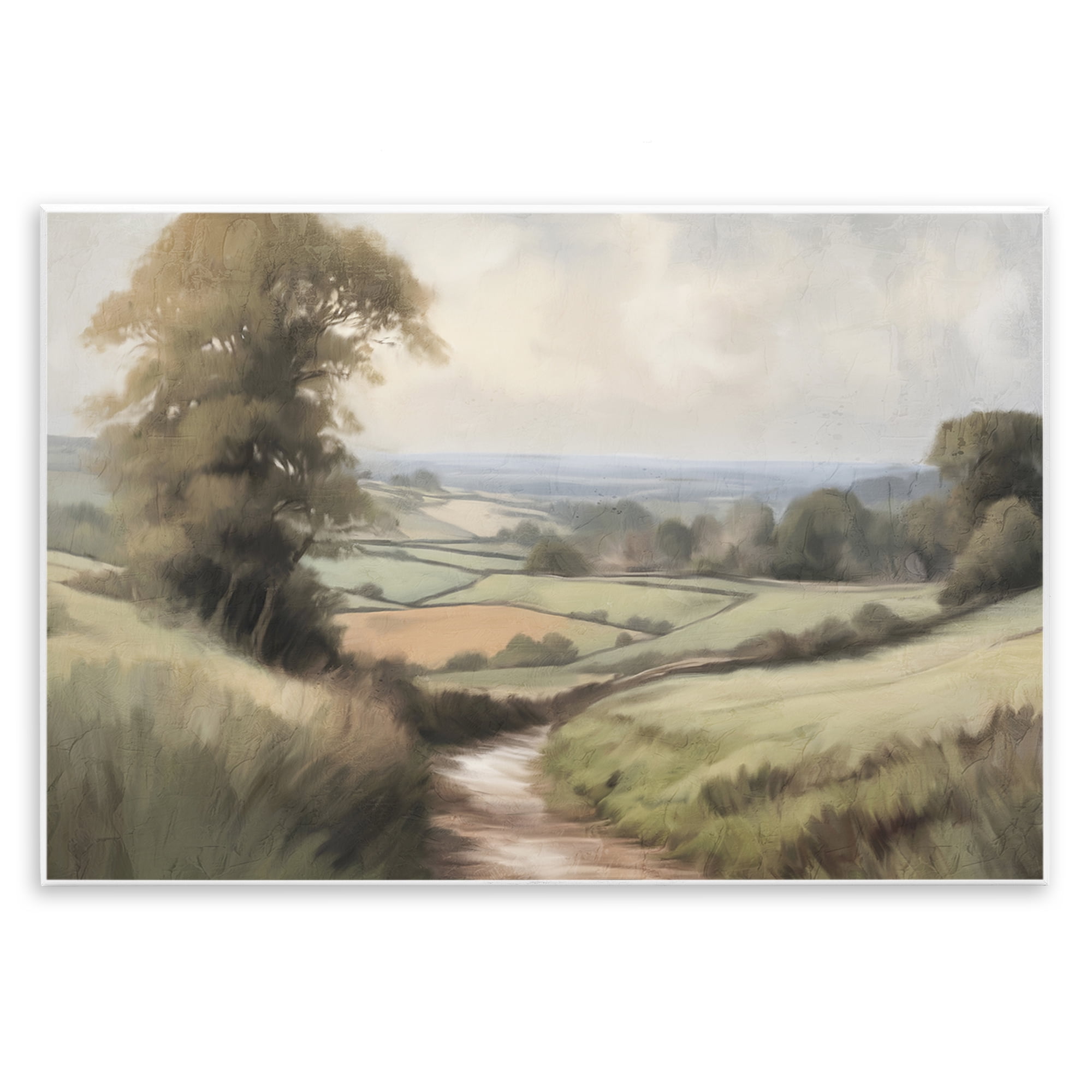 Stupell Industries Country Walk Path Landscape & Nature Painting ...