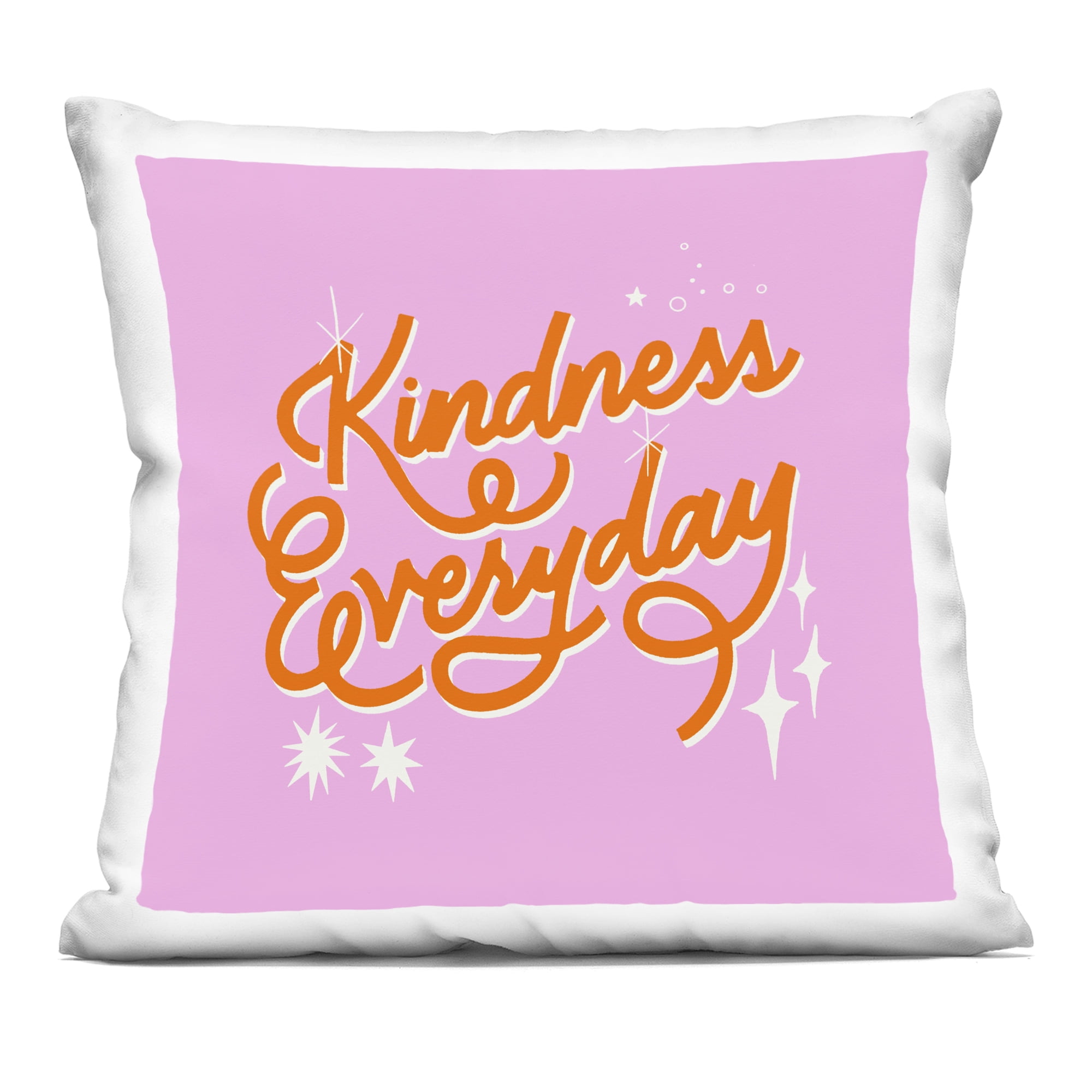 Stupell Industries Cursive Kindness Everyday Decorative Printed Throw ...