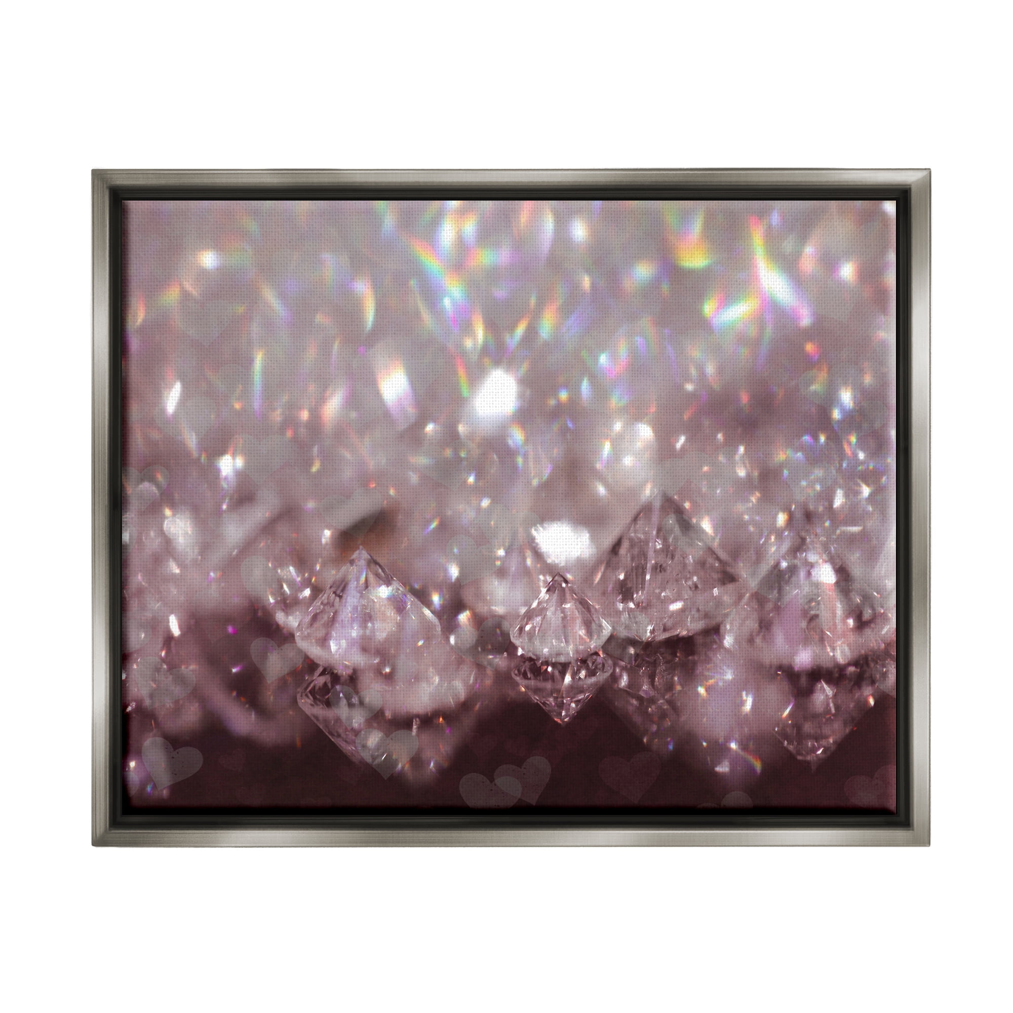 Stupell Industries Dazzling Bling Gems Luxury Fashion Glam Jewels ...