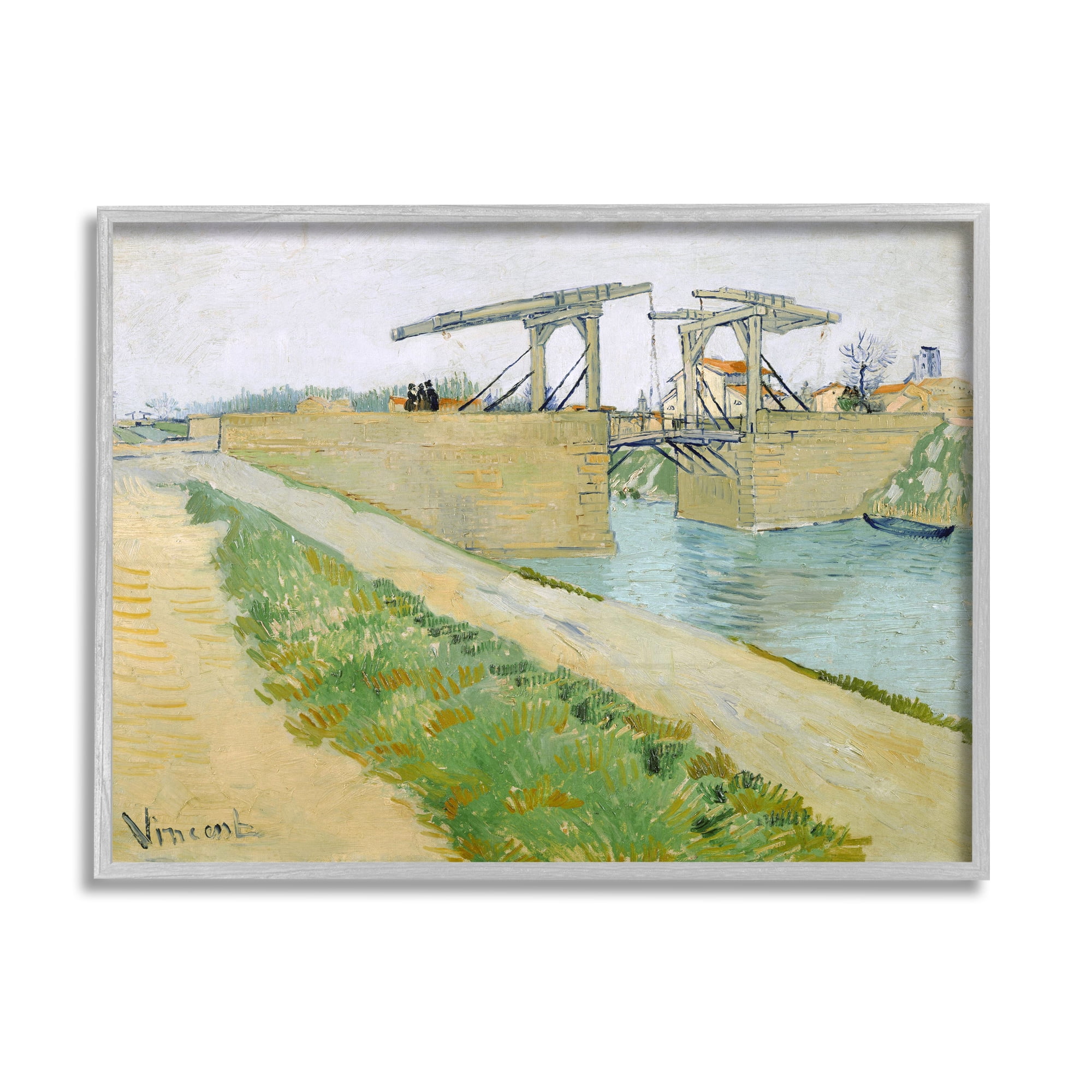 Stupell Industries De Brug Van Langlois Vincent van Gogh Bridge ...