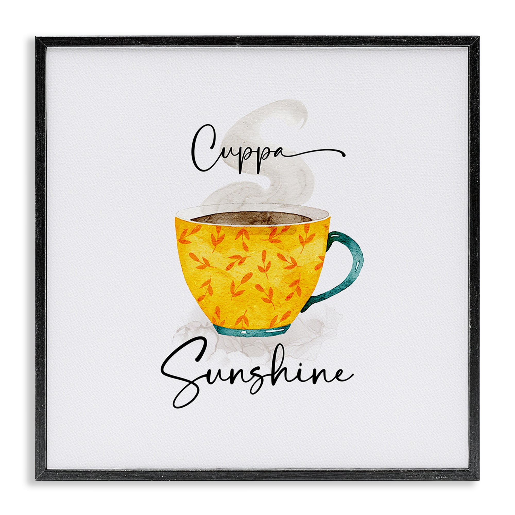 Stupell Industries Delightful Cuppa Sunshine Quotes and Sayings ...