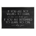 Stupell Industries Determined To Learn Motivational Graphic Art ...