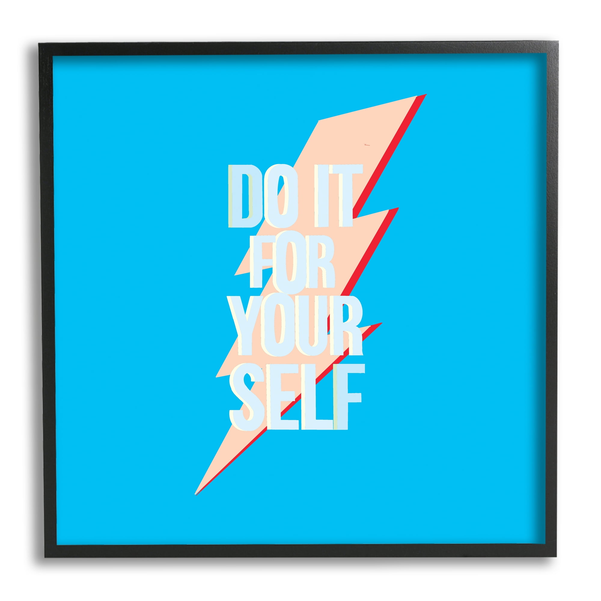 Stupell Industries Do It For Yourself Self Care Inspirational Painting ...