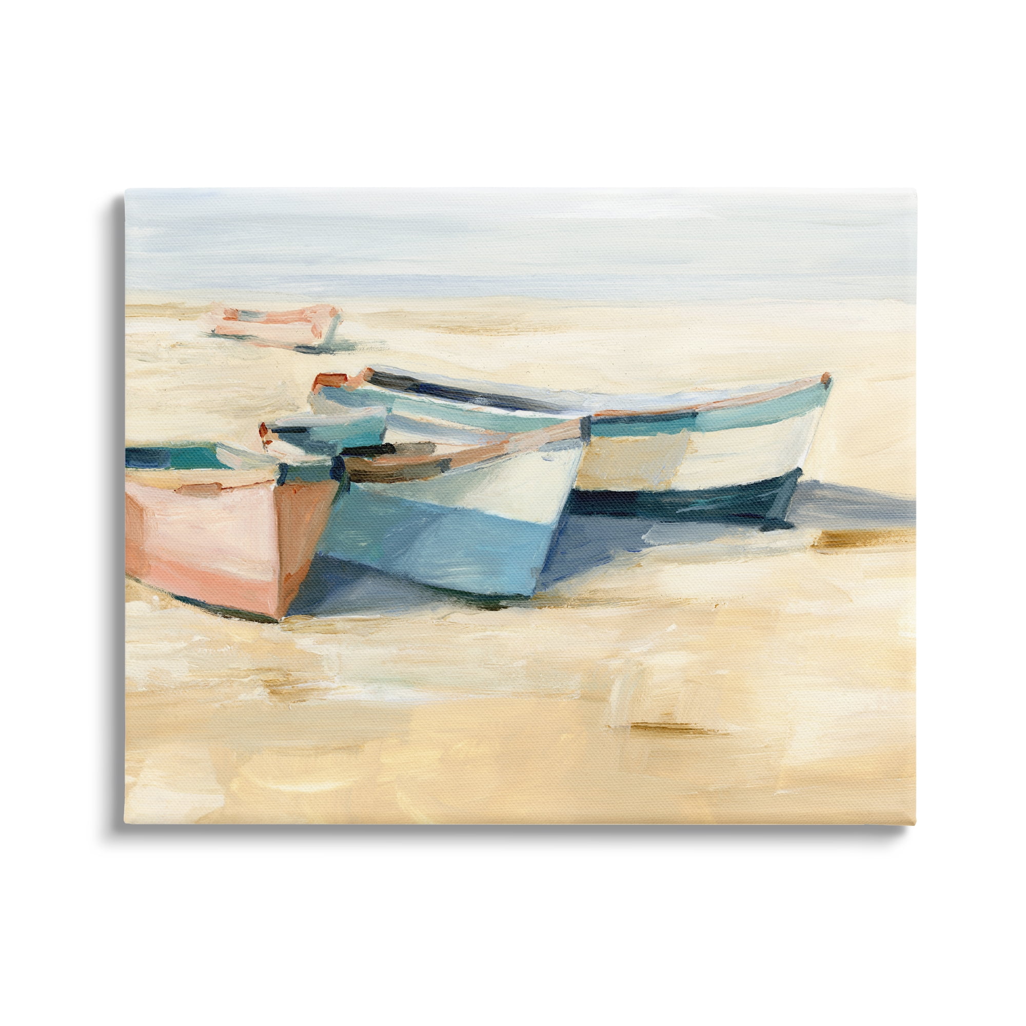 Stupell Industries Docked Boats Painting Transportation Painting ...
