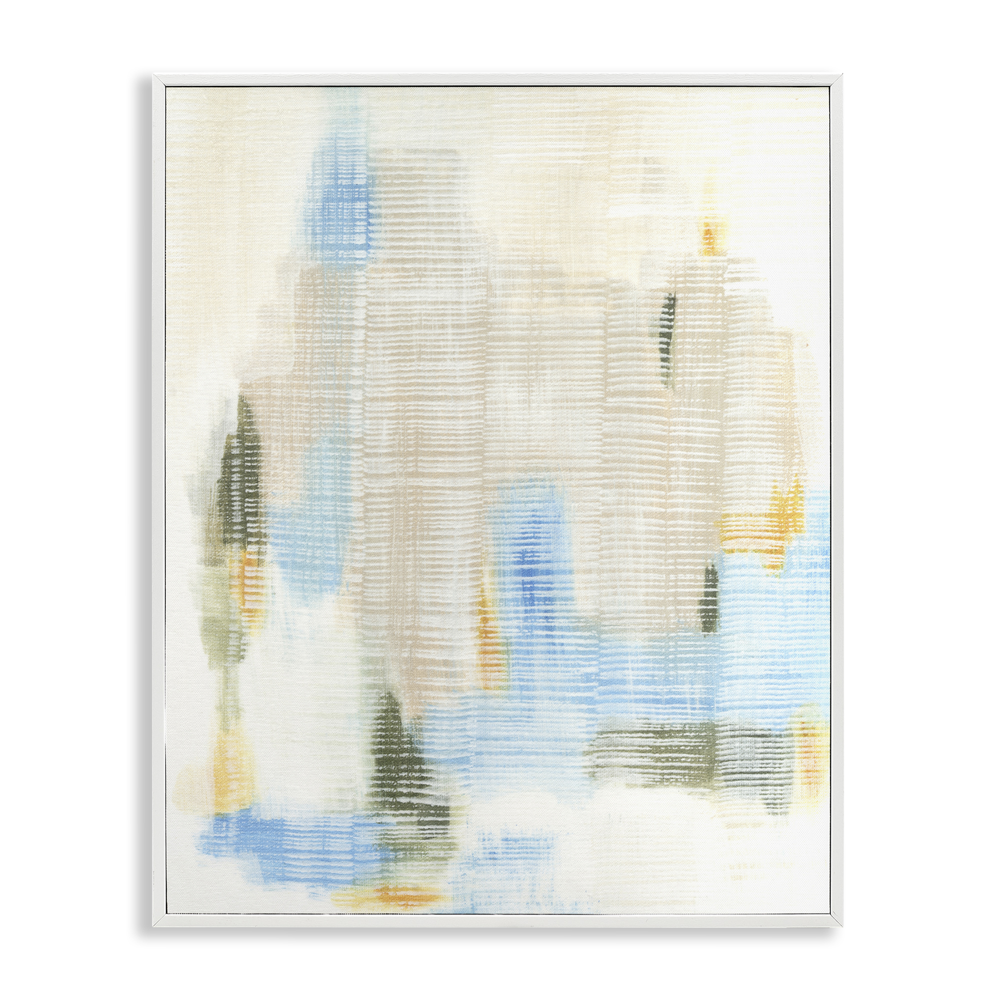 Stupell Industries Double Back Subtle Abstraction Abstract Painting ...