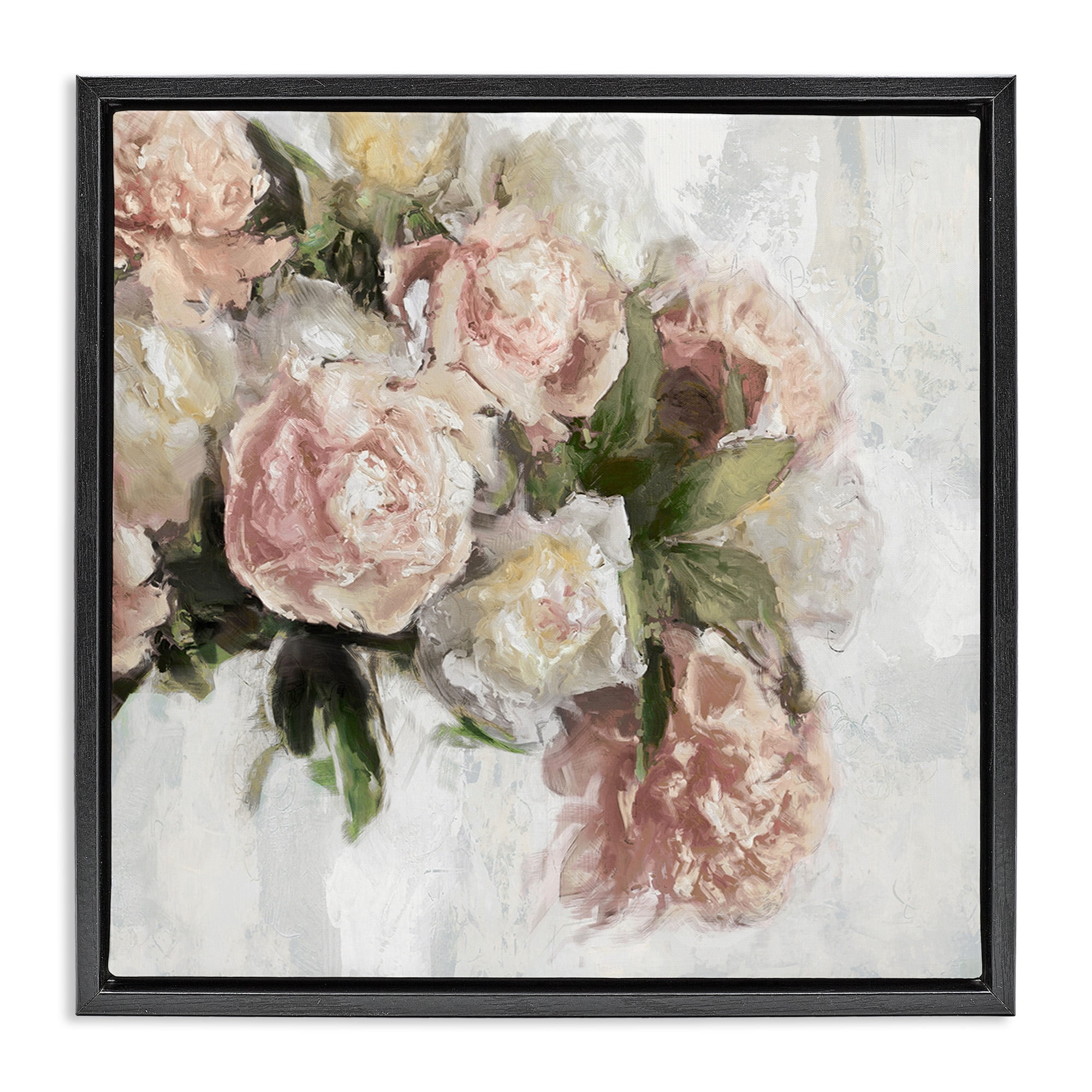 Stupell Industries Elegant Pink Roses Arrangement Botanical & Floral ...