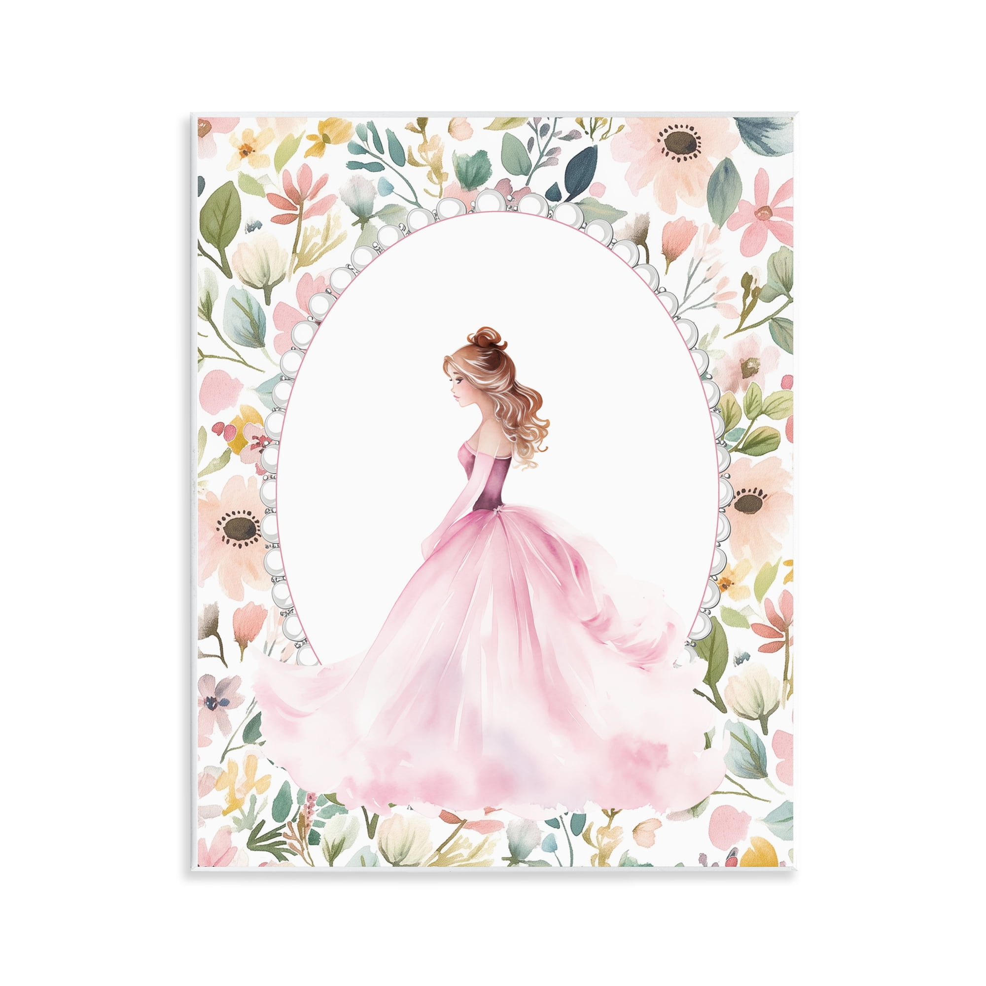 Stupell Industries Elegant Princess Love Wall Plaque Art, design by ...