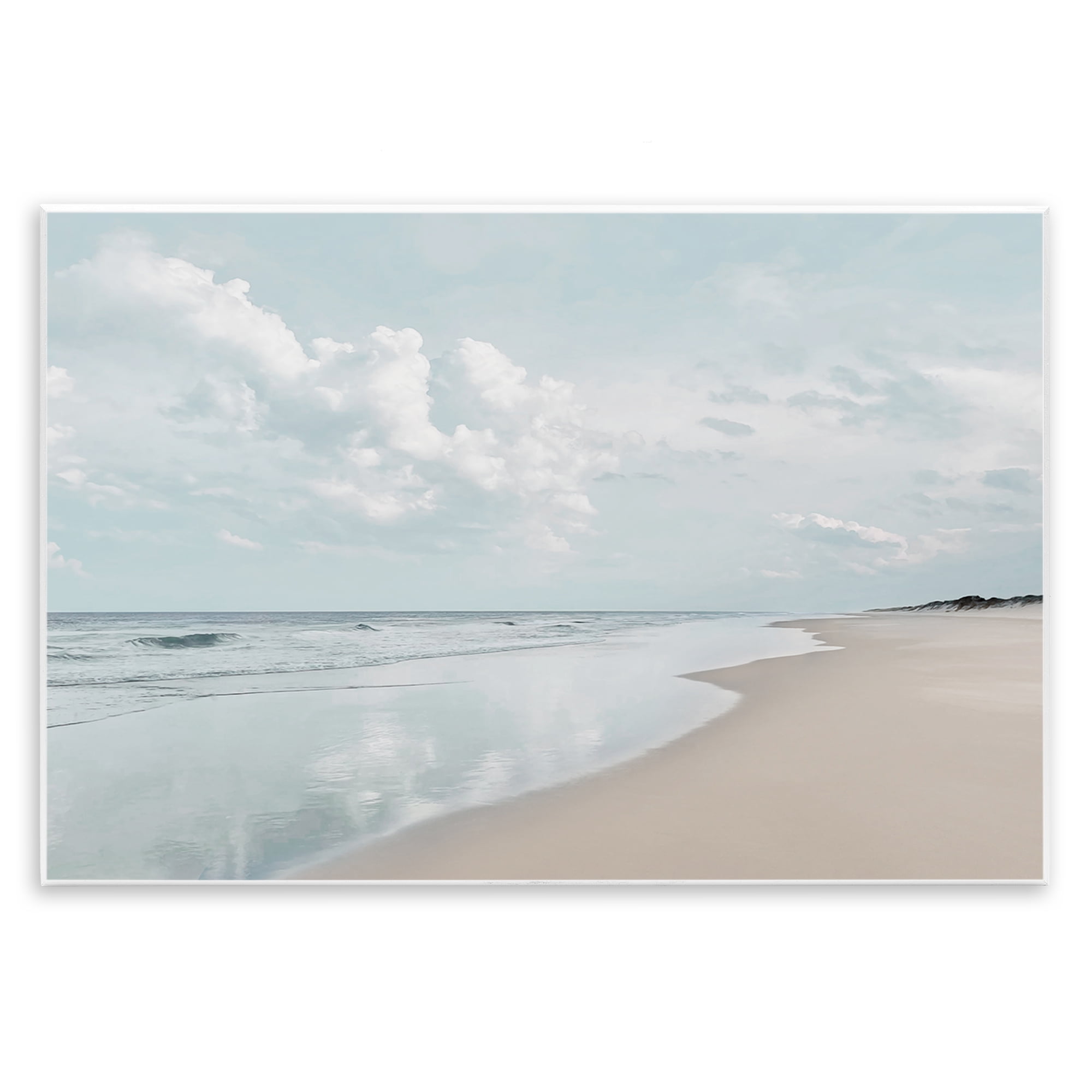 Stupell Industries Endless Beach View Nautical & Beach Photography ...